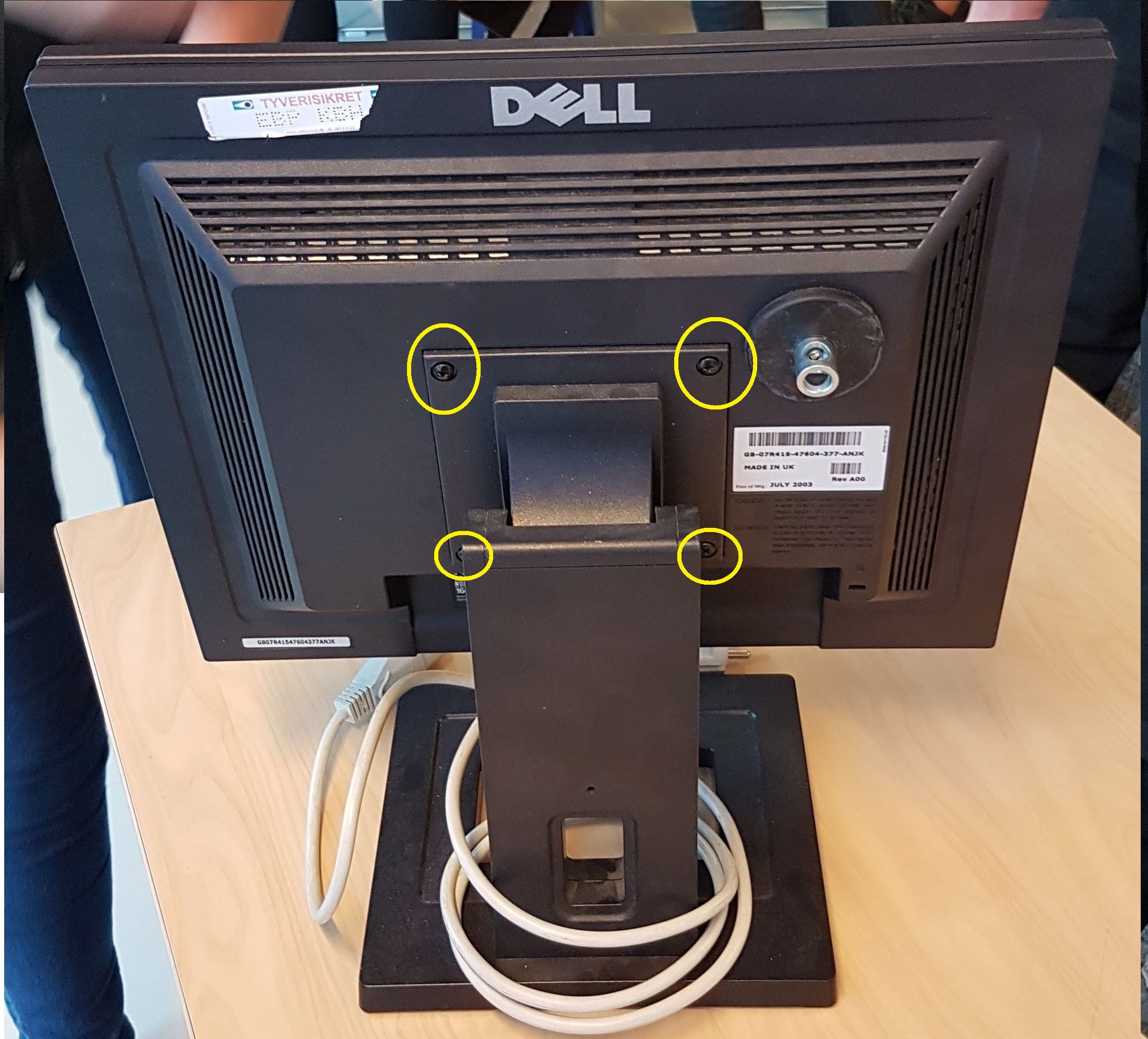 2003 Dell Monitors