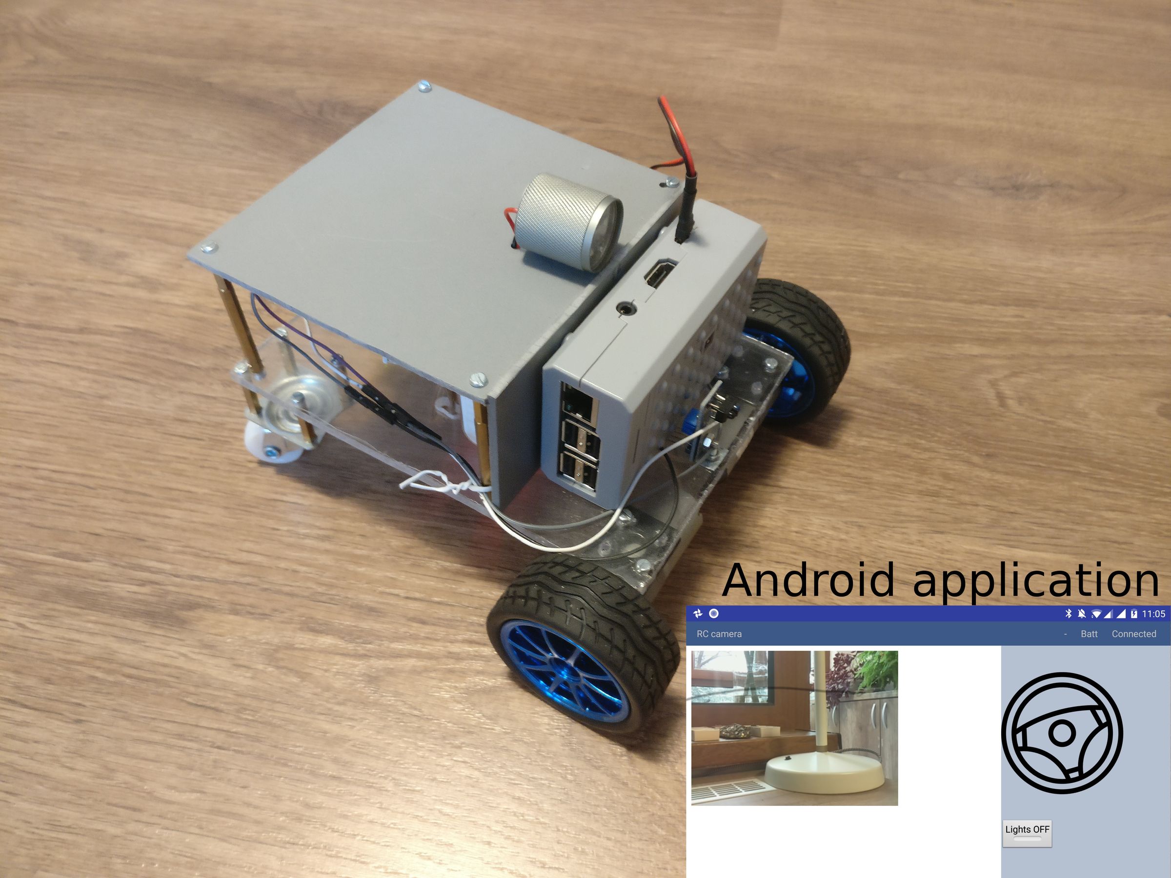 Android Controlled Robot Spy Camera : 8 Steps (with Pictures ...