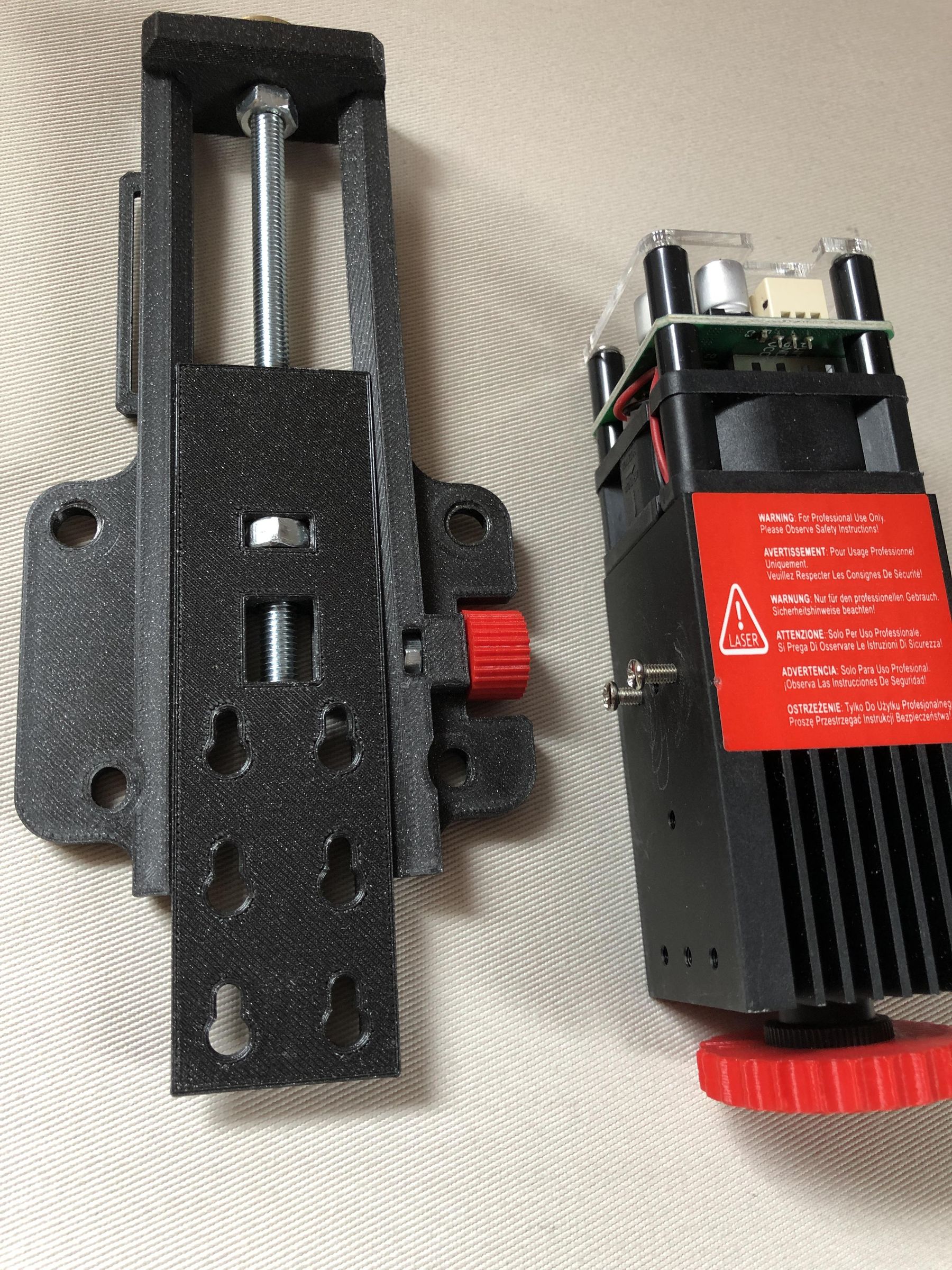Laser Lifter - Ortur Laser Master 2 (20W) - 3D Printed : 10 Steps (with ...