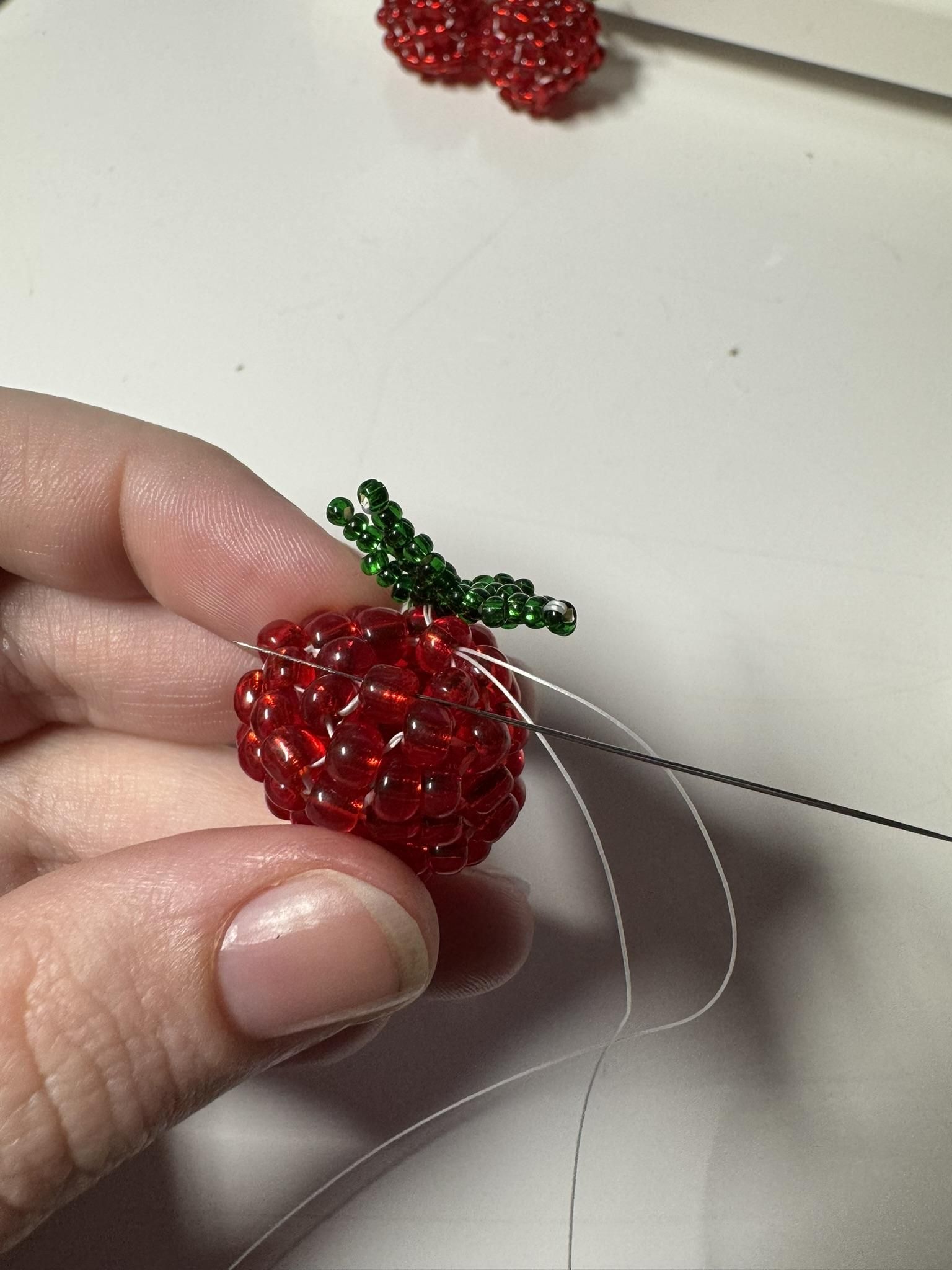 Beaded Raspberry Necklace : 18 Steps (with Pictures) - Instructables