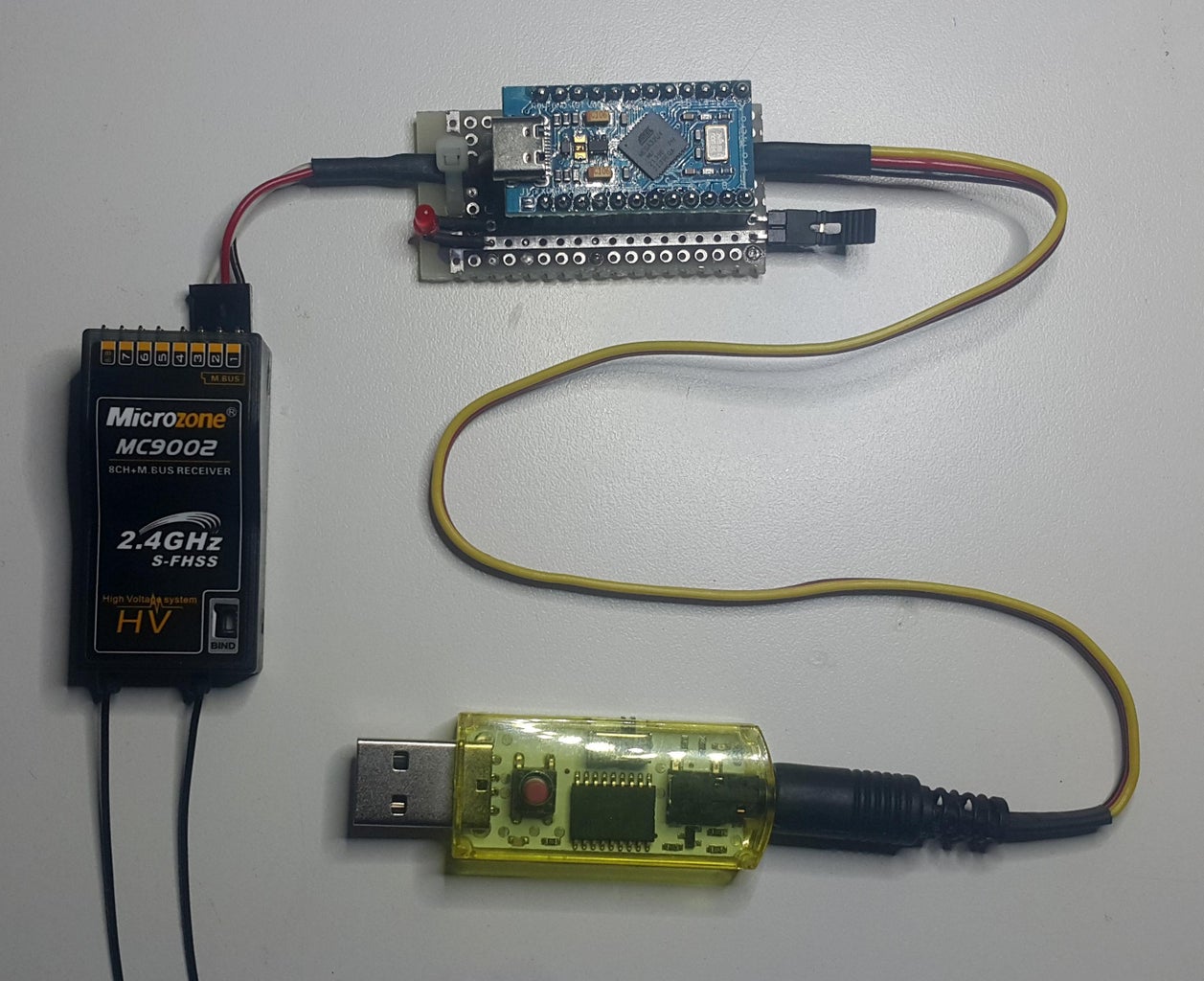 Sbus To Ppm And Pwm Decoder Using Arduino Timer Interrupts Part 2 Sbus To Ppm Trainer Port