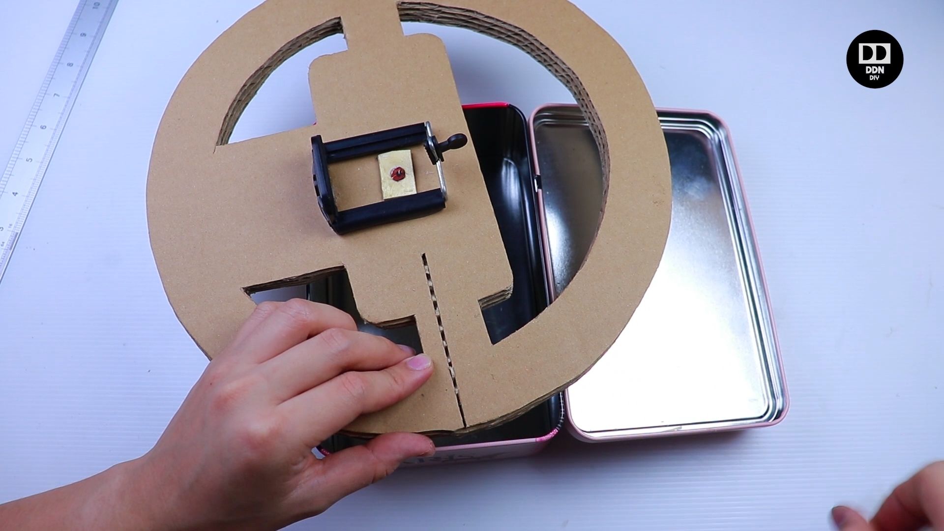 Make Gaming Steering Wheel(Have Buttons) : 16 Steps (with Pictures ...