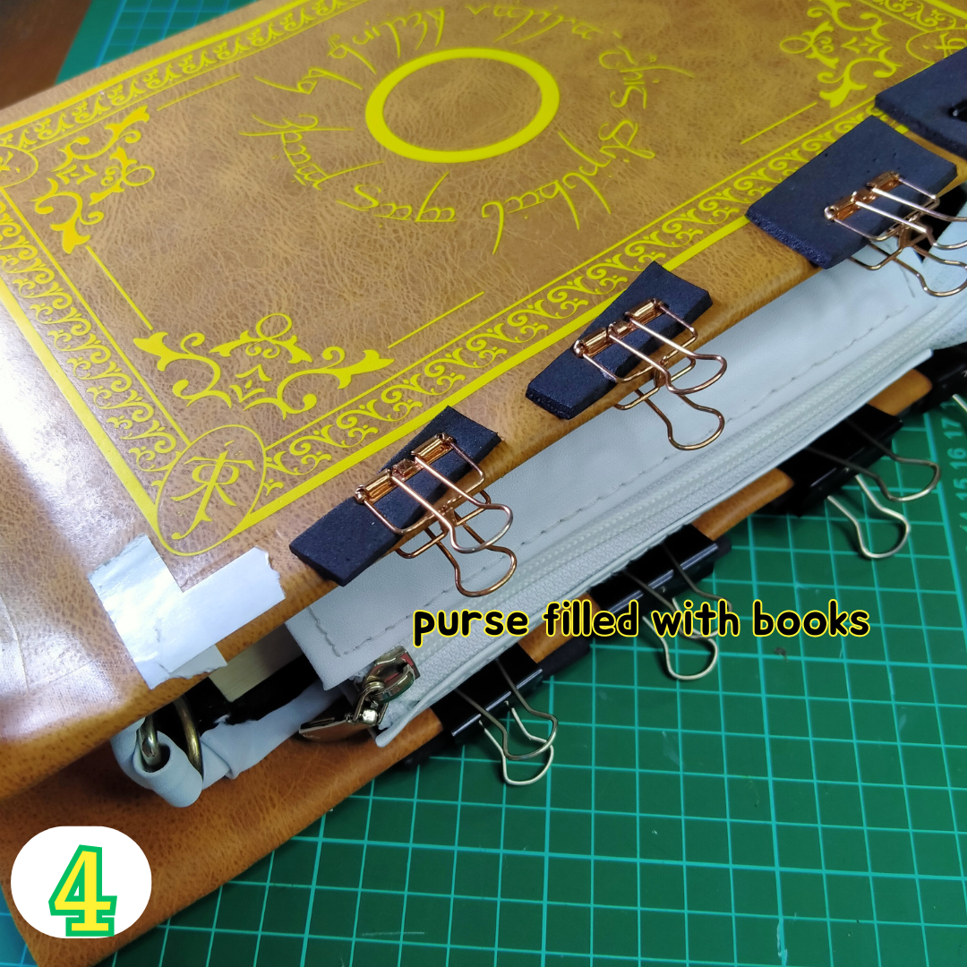 From Page to Purse: DIY Interchangeable Faux Leather Book Bag : 8 Steps ...