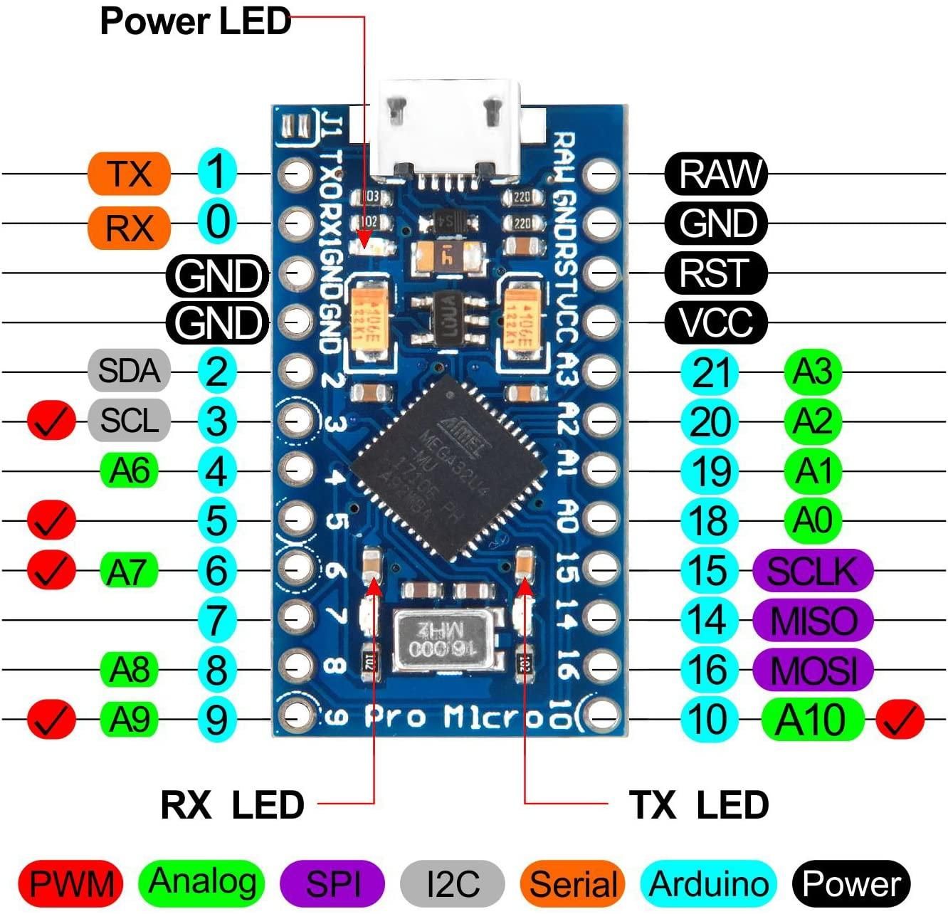 Arduino Keyboard Joystick Extender Box and Sound Controller Thing Using ...