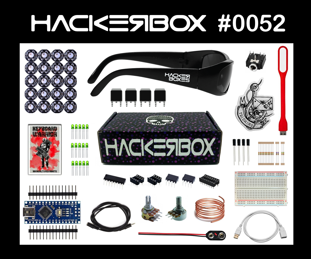 HackerBox 0052: Freeform : 10 Steps - Instructables