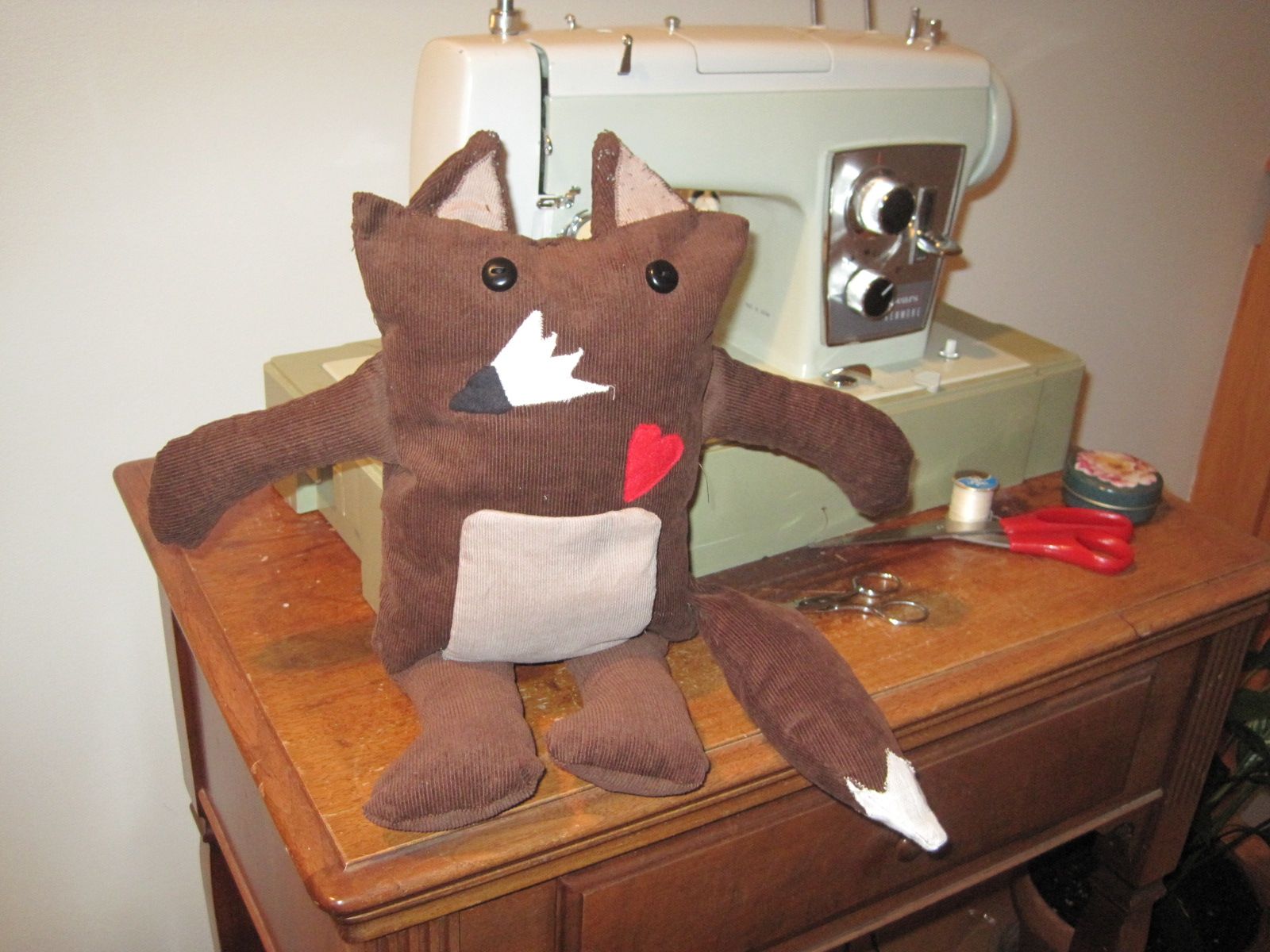 LilyPad Arduino Stuffed Fox Toy : 6 Steps (with Pictures) - Instructables