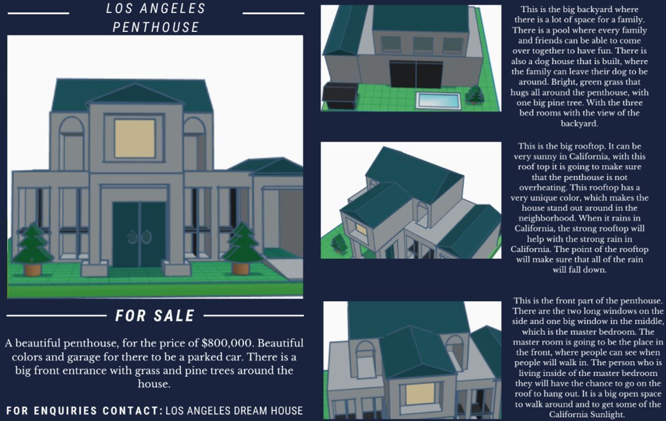 Building a 3D Model of Your Dream Home in TinkerCAD : 8 Steps (with ...