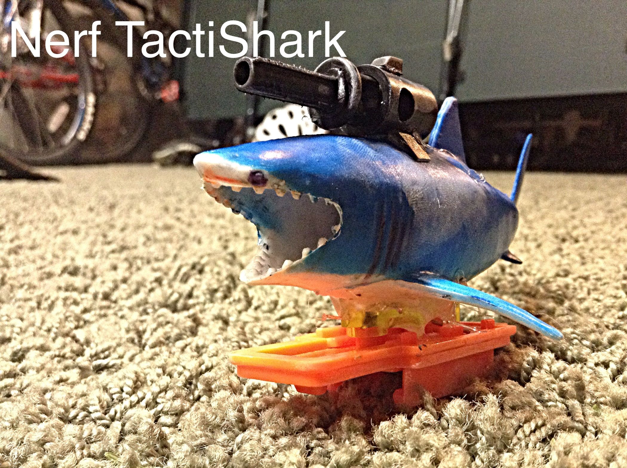 Nerf TactiShark : 4 Steps - Instructables