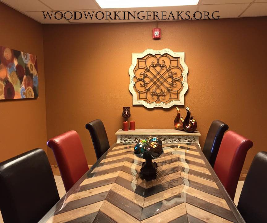 Chevron Table : 5 Steps (with Pictures) - Instructables