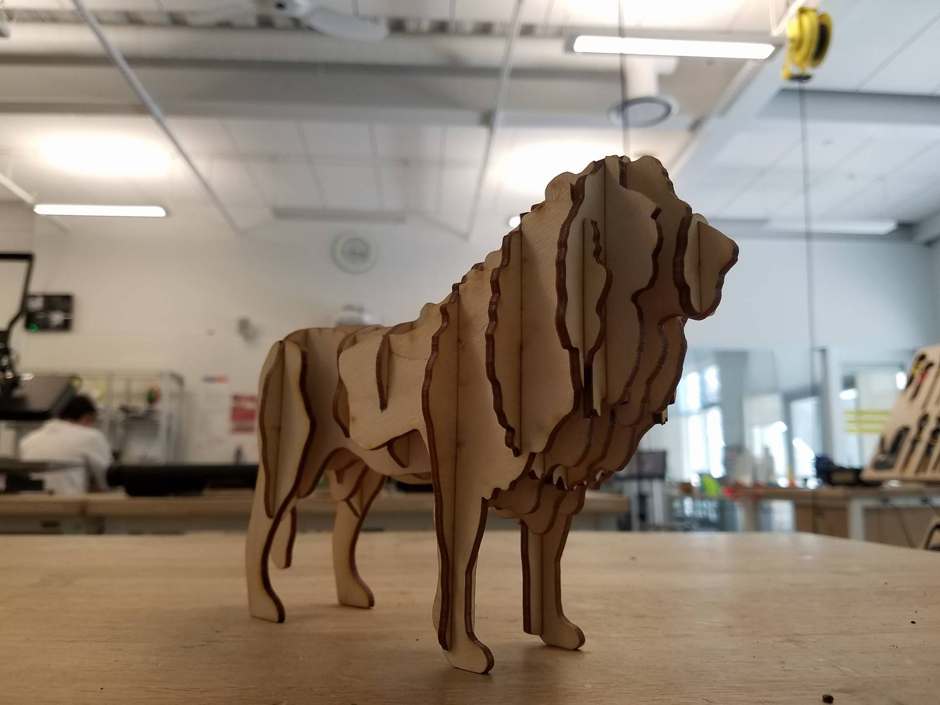 Laser Cut Lion : 4 Steps (with Pictures) - Instructables