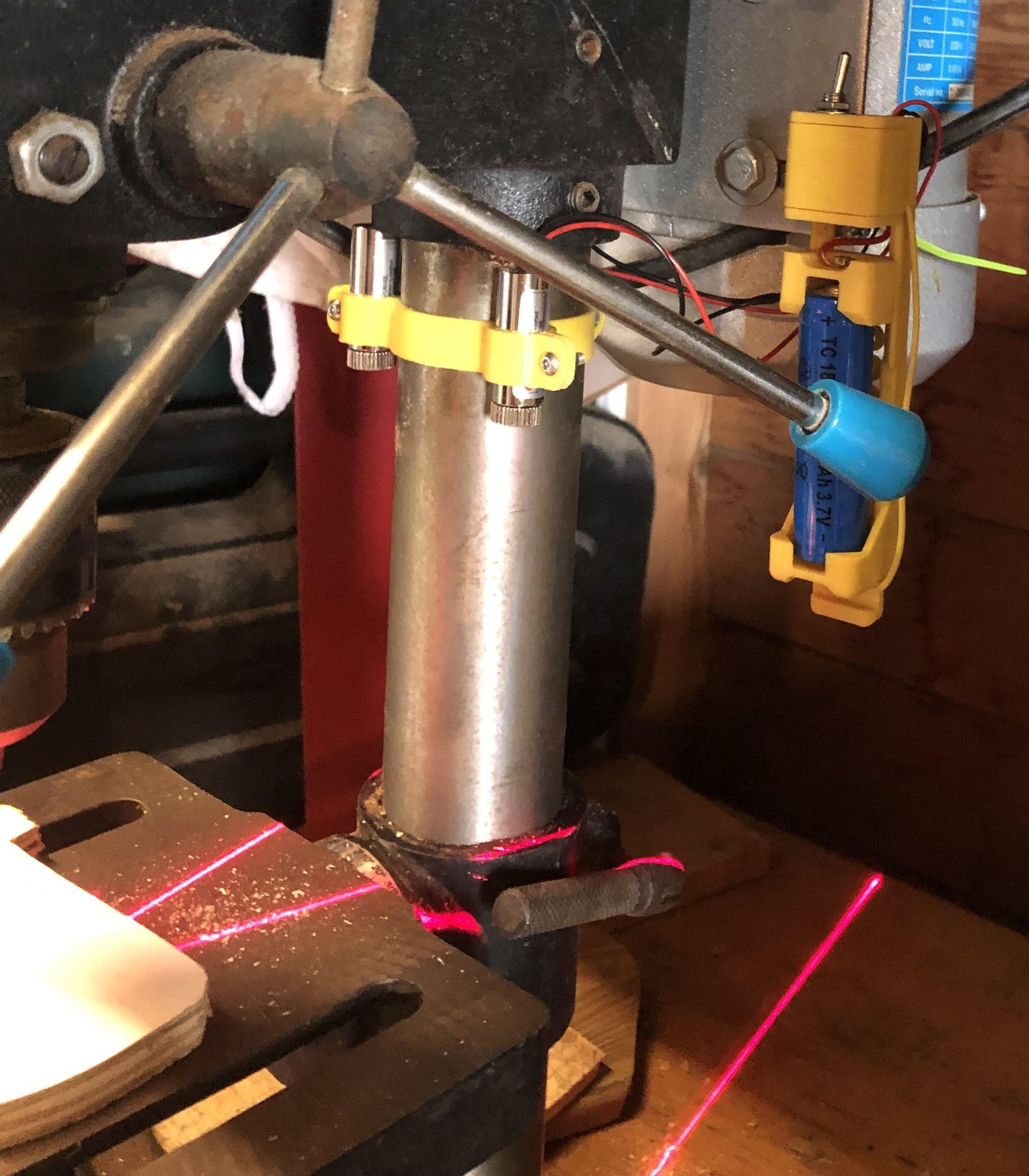 DIY Crosshair Laser for Drill Press : 4 Steps - Instructables