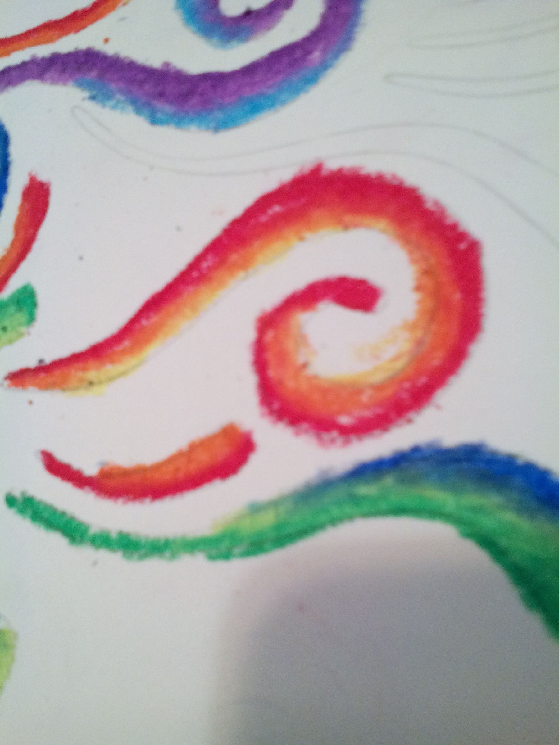 Rainbow Swirl Art : 3 Steps - Instructables