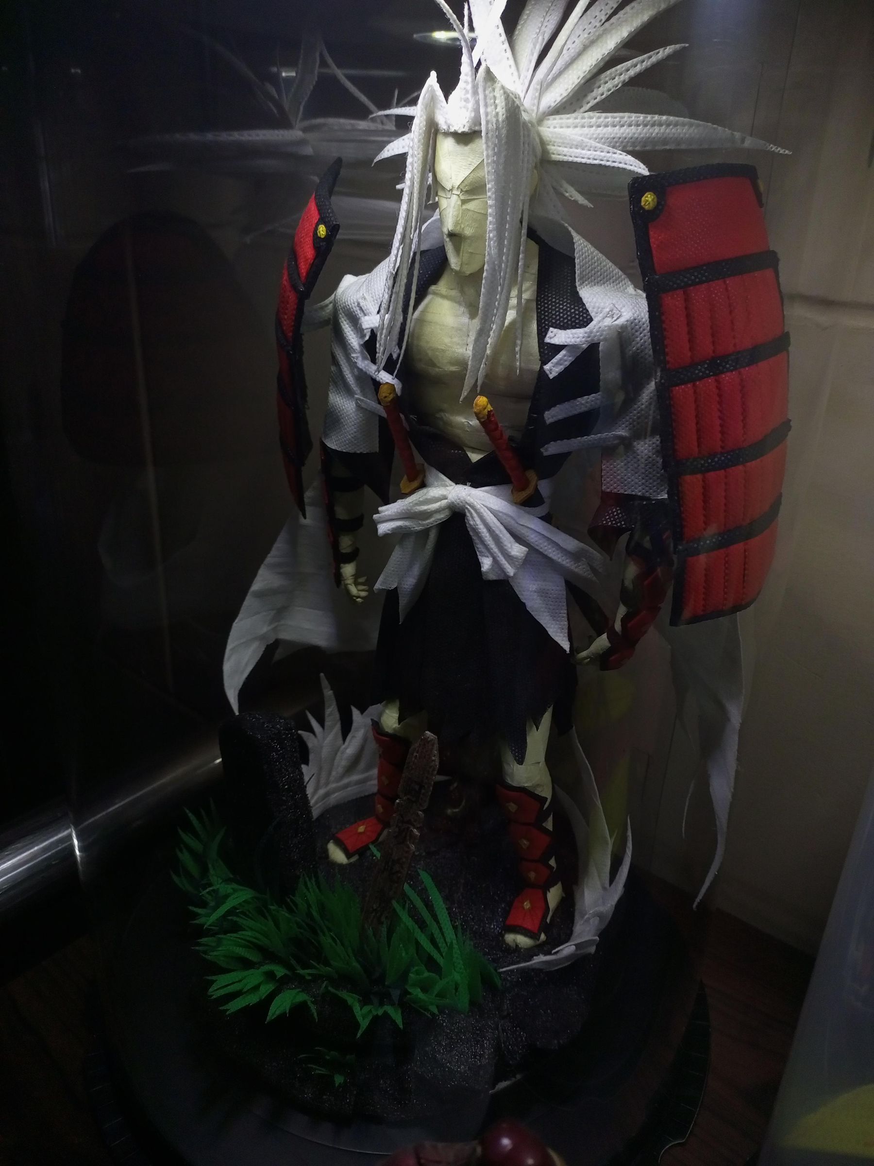 Shaman King: Amidamaru. FACEMASK to FIGURE : 5 Steps - Instructables