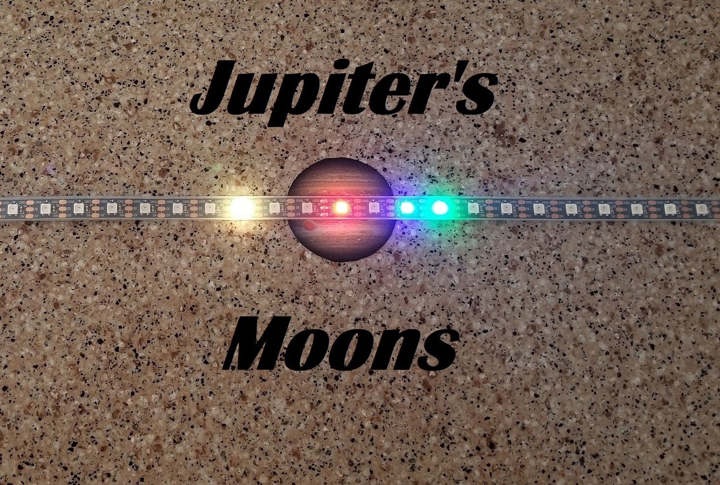 Jupiter Satellite Display : 3 Steps - Instructables
