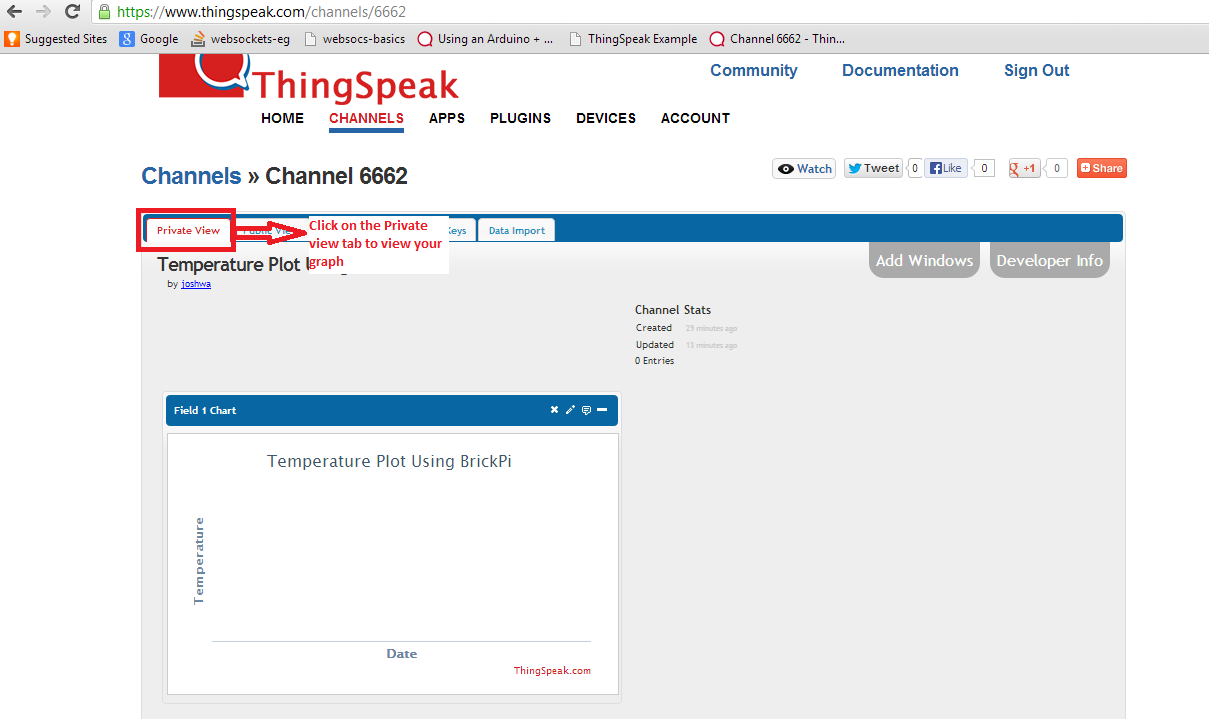 ThingSpeak Temperature Monitor With Raspberry Pi : 11 Steps (with ...