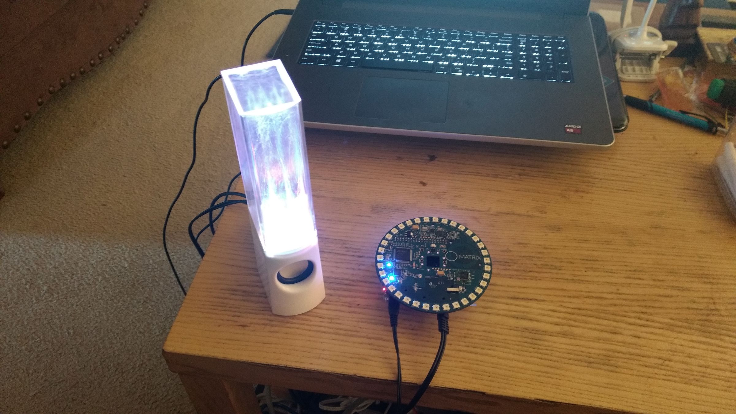 Build DIY Amazon Alexa With a MATRIX Creator on "Hands-free" Mode : 7 ...