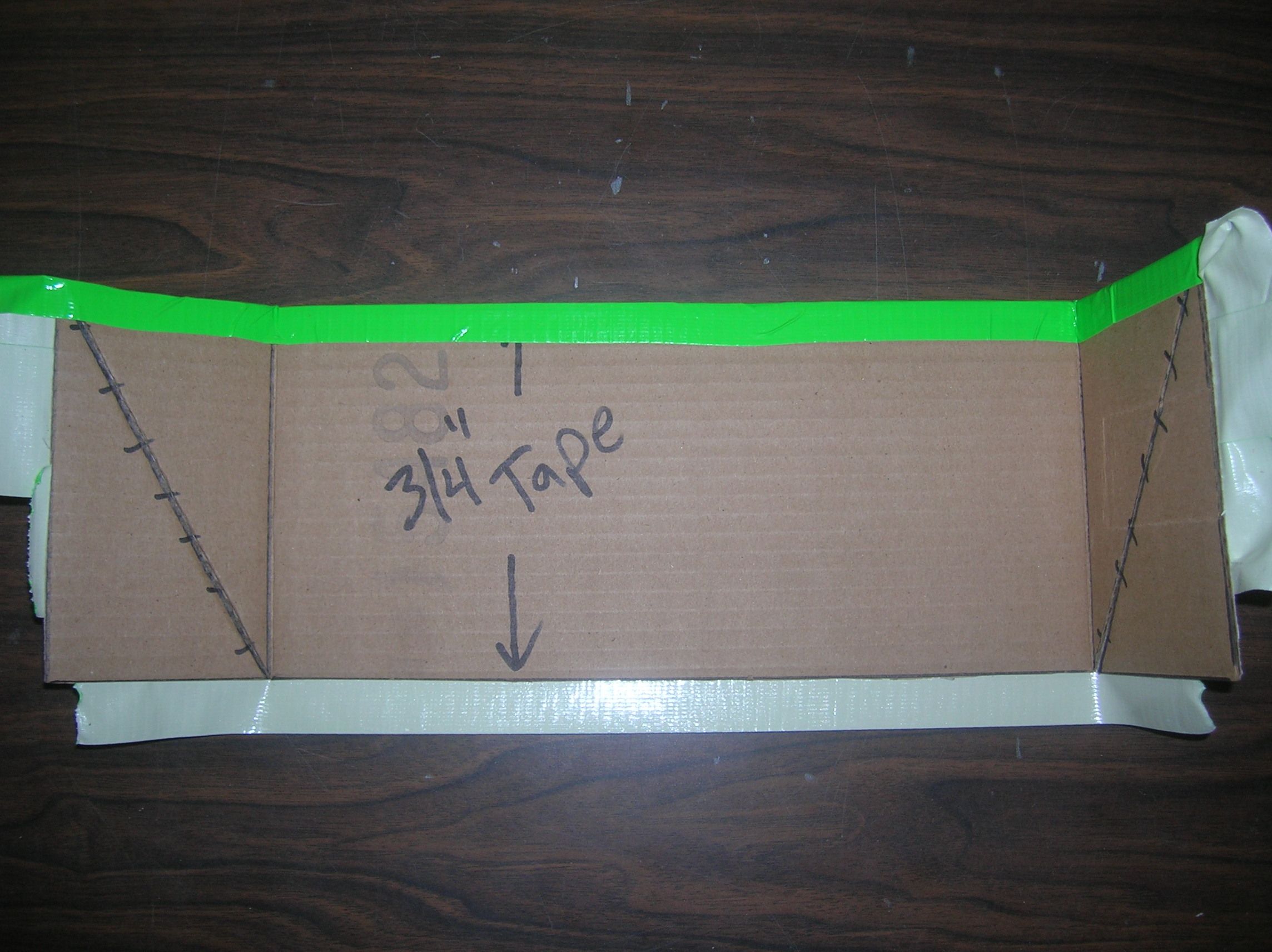 Mail Holder - Duct Tape / UPS Box : 13 Steps - Instructables