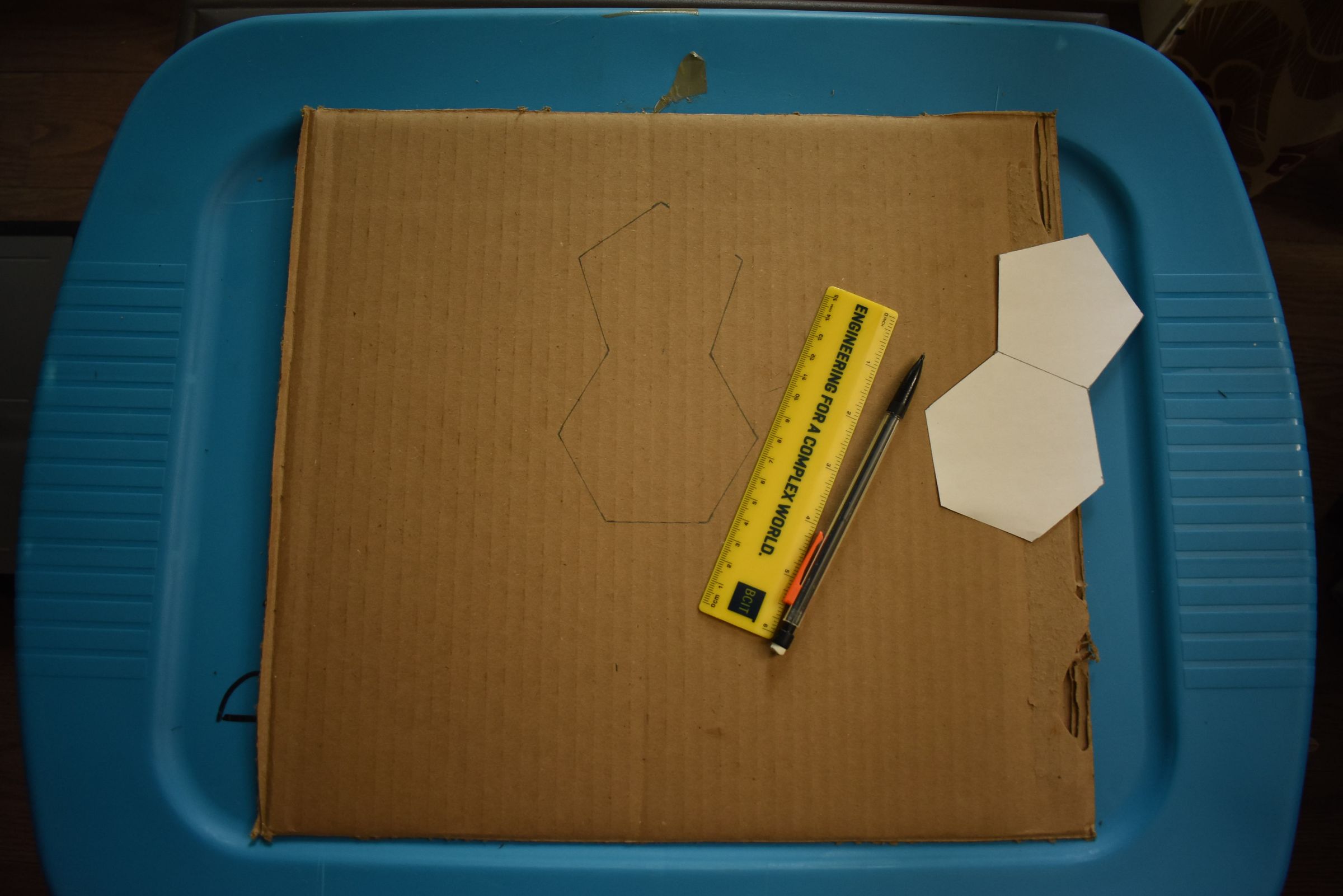 Modern Geometric [Cardboard] Planter : 8 Steps (with Pictures ...