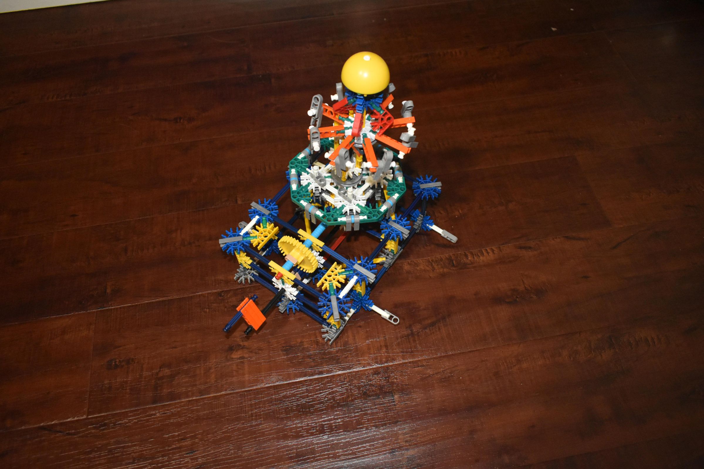 K'nex Octopus Fair / Carnival Ride Knex W/ Set Up & Disassembly Process ...