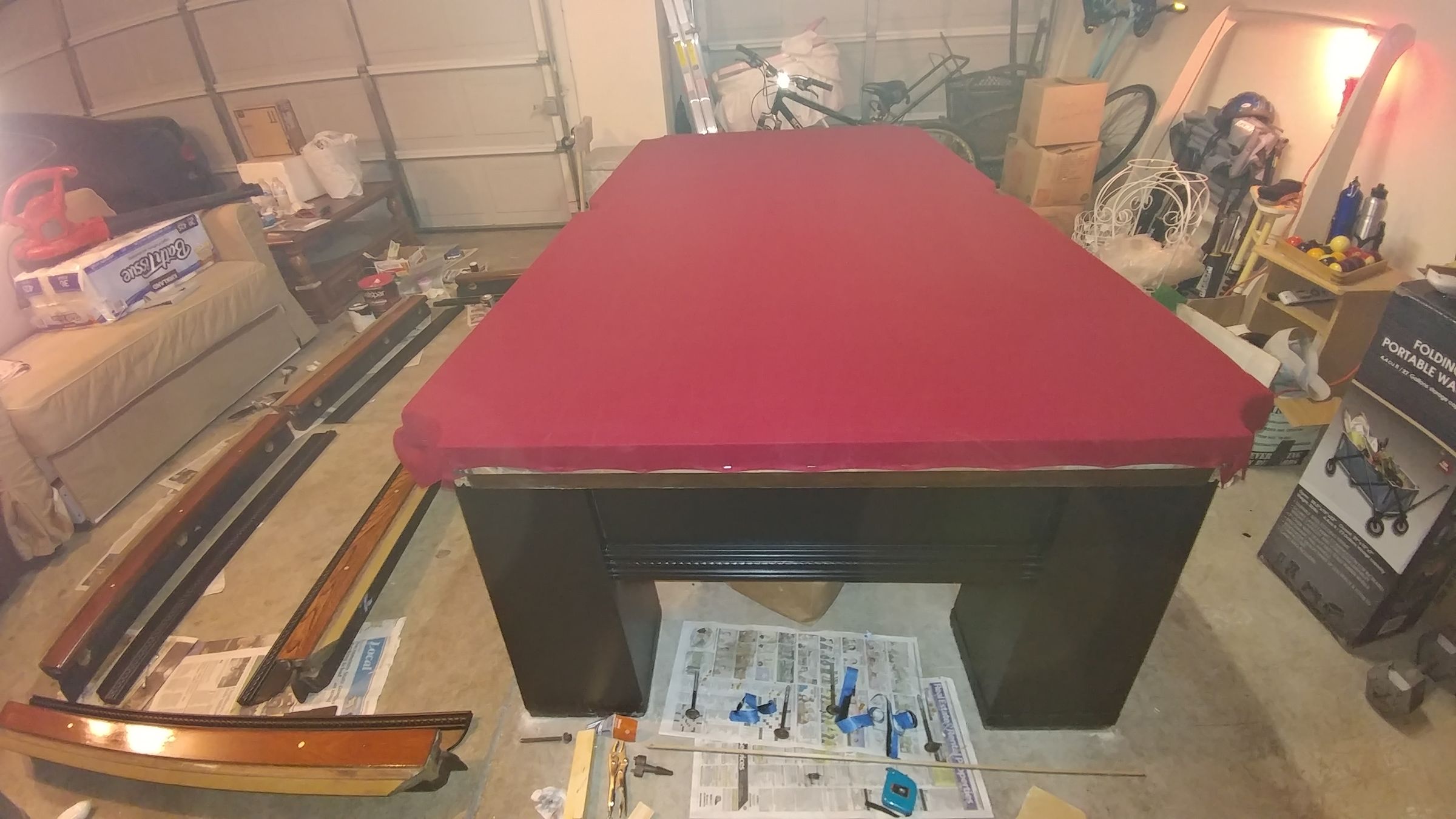 Refurbish Pool Table : 9 Steps - Instructables