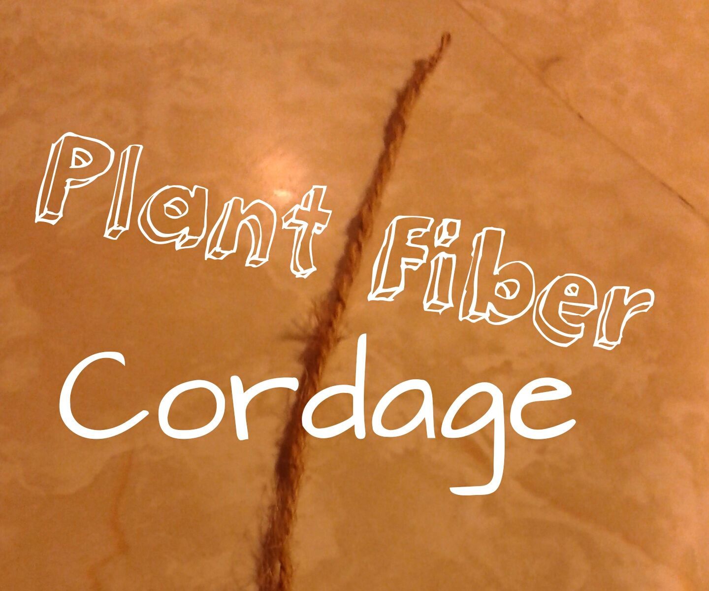 Plant Fiber Cordage : 4 Steps - Instructables