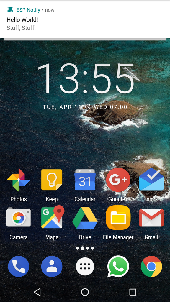 Send Notifications To Your Phone From An Esp8266 3 Steps Instructables