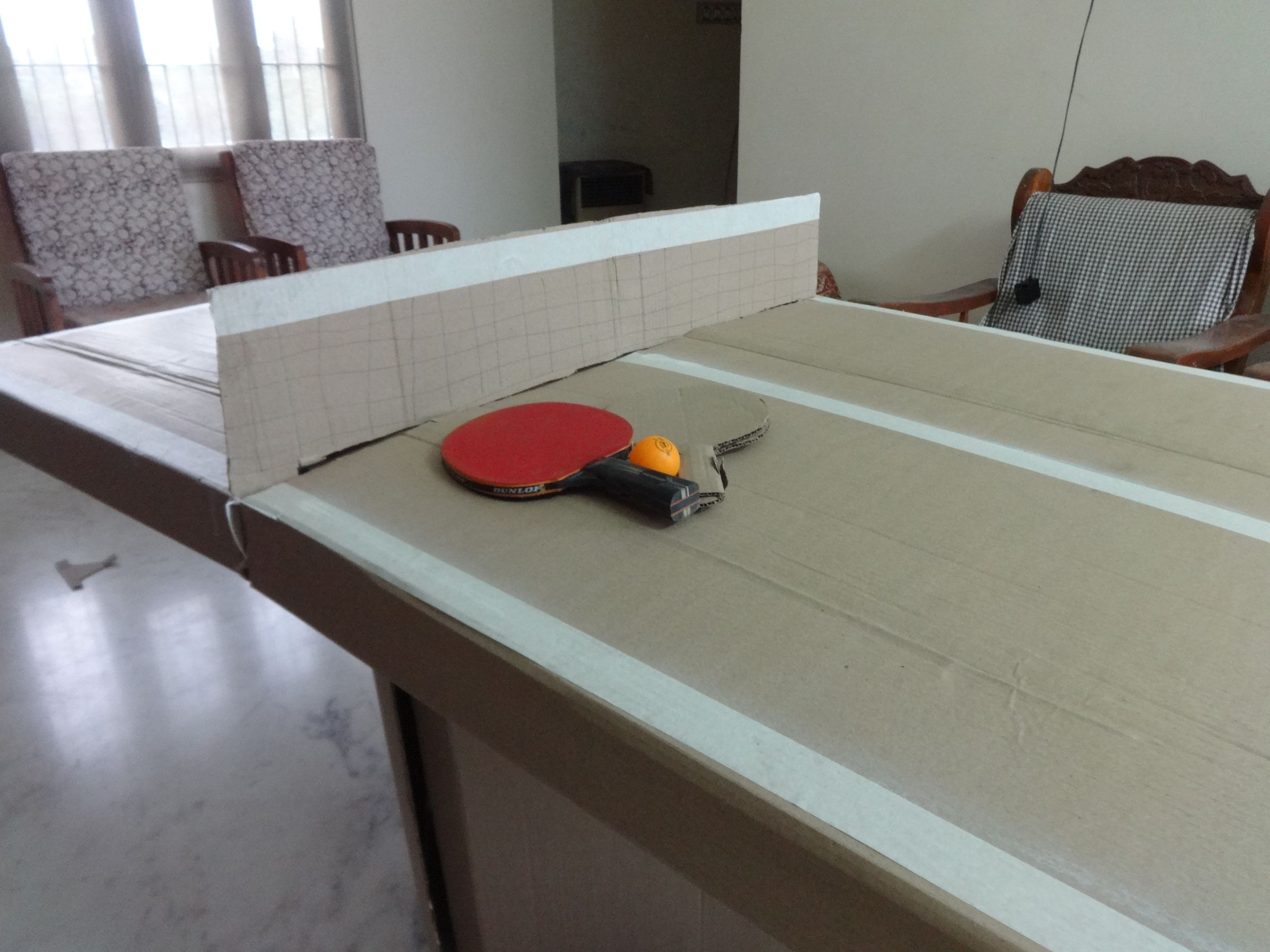 Flat Pack Table-tennis Table! : 9 Steps (with Pictures) - Instructables