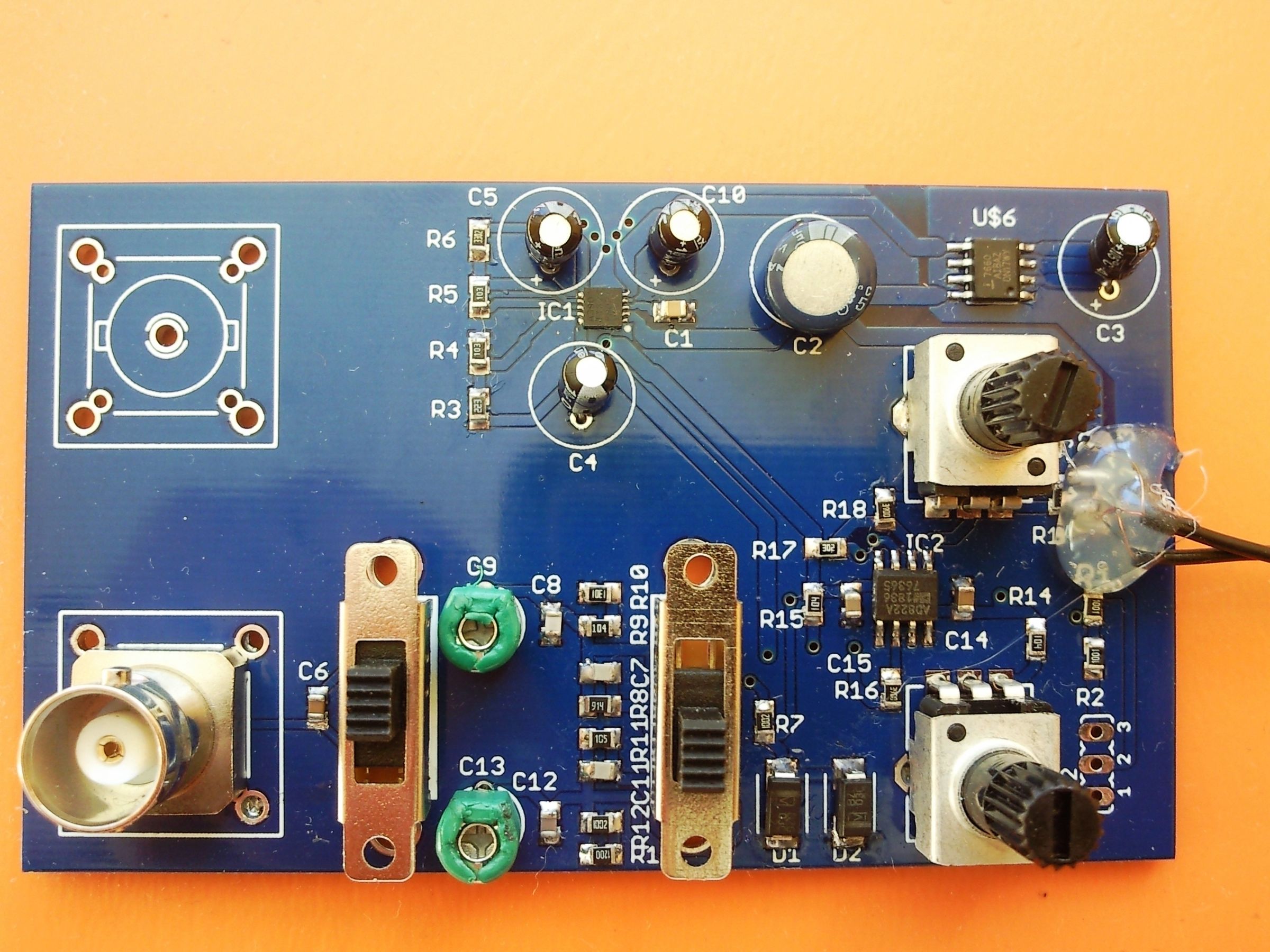 Analog Front End for Oscilloscope : 6 Steps (with Pictures) - Instructables