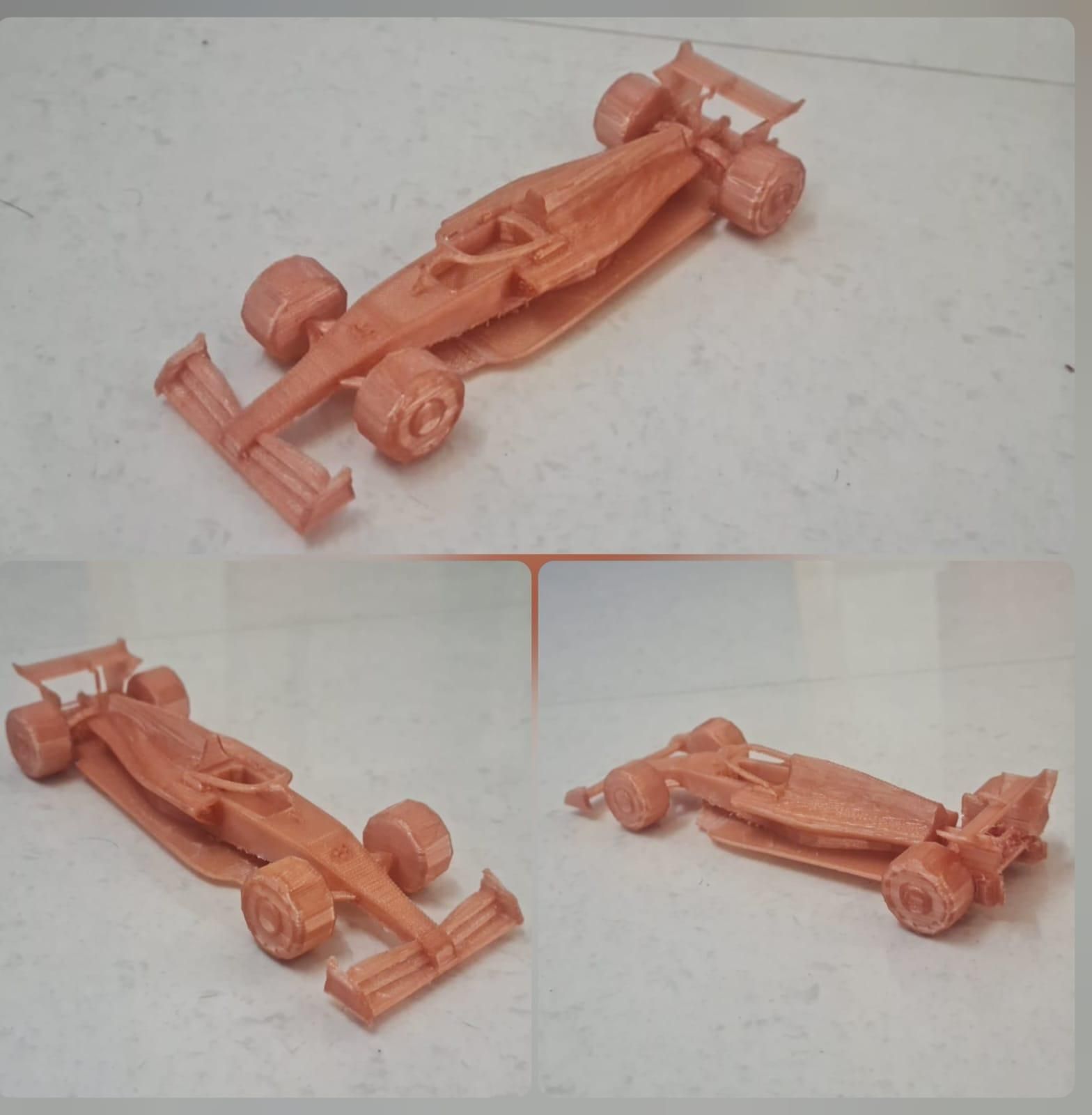 A F1 Car (Formula One) Model in Autodesk Fusion 360 for 3D Printing ...