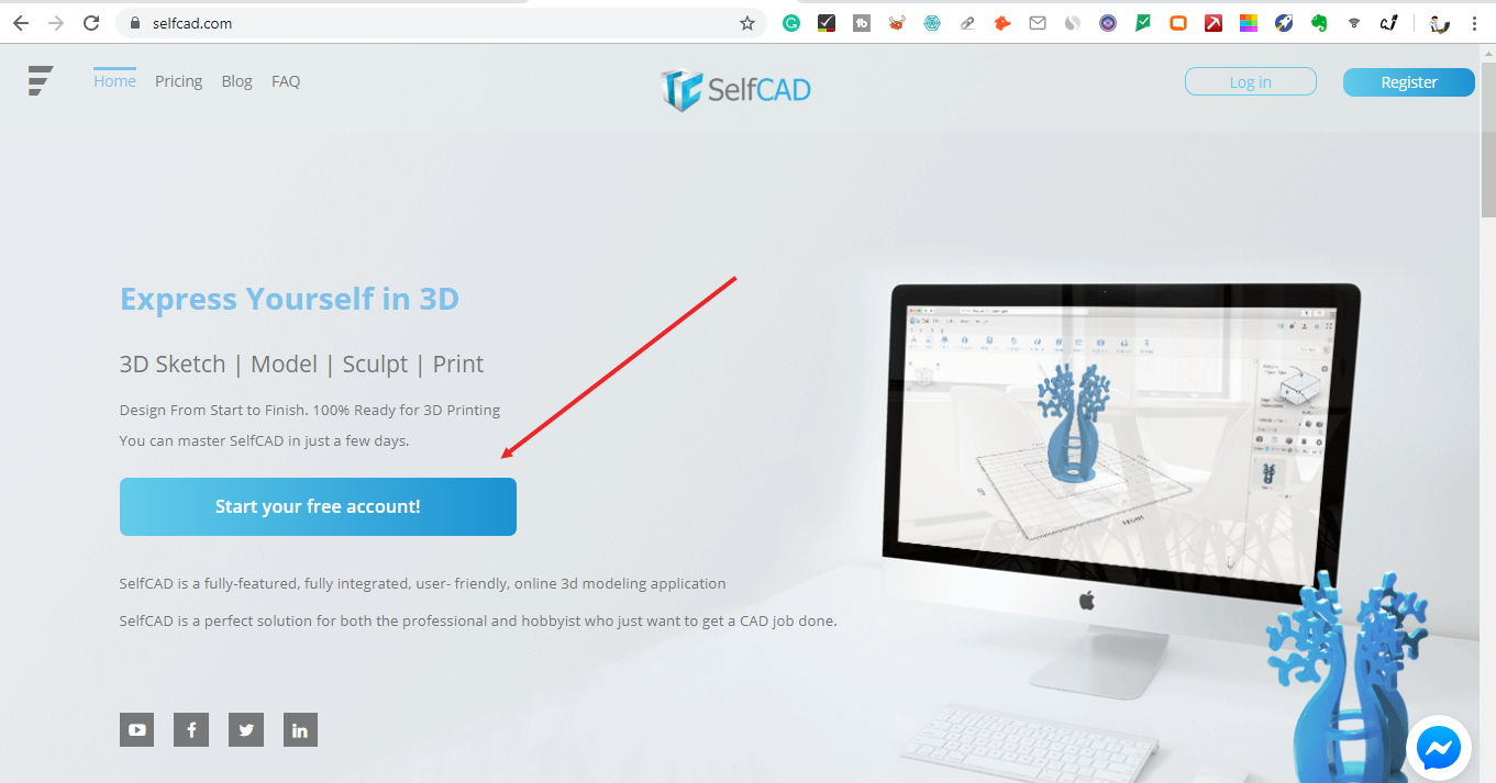 SelfCAD Tutorial: Getting Started in SelfCAD : 10 Steps - Instructables