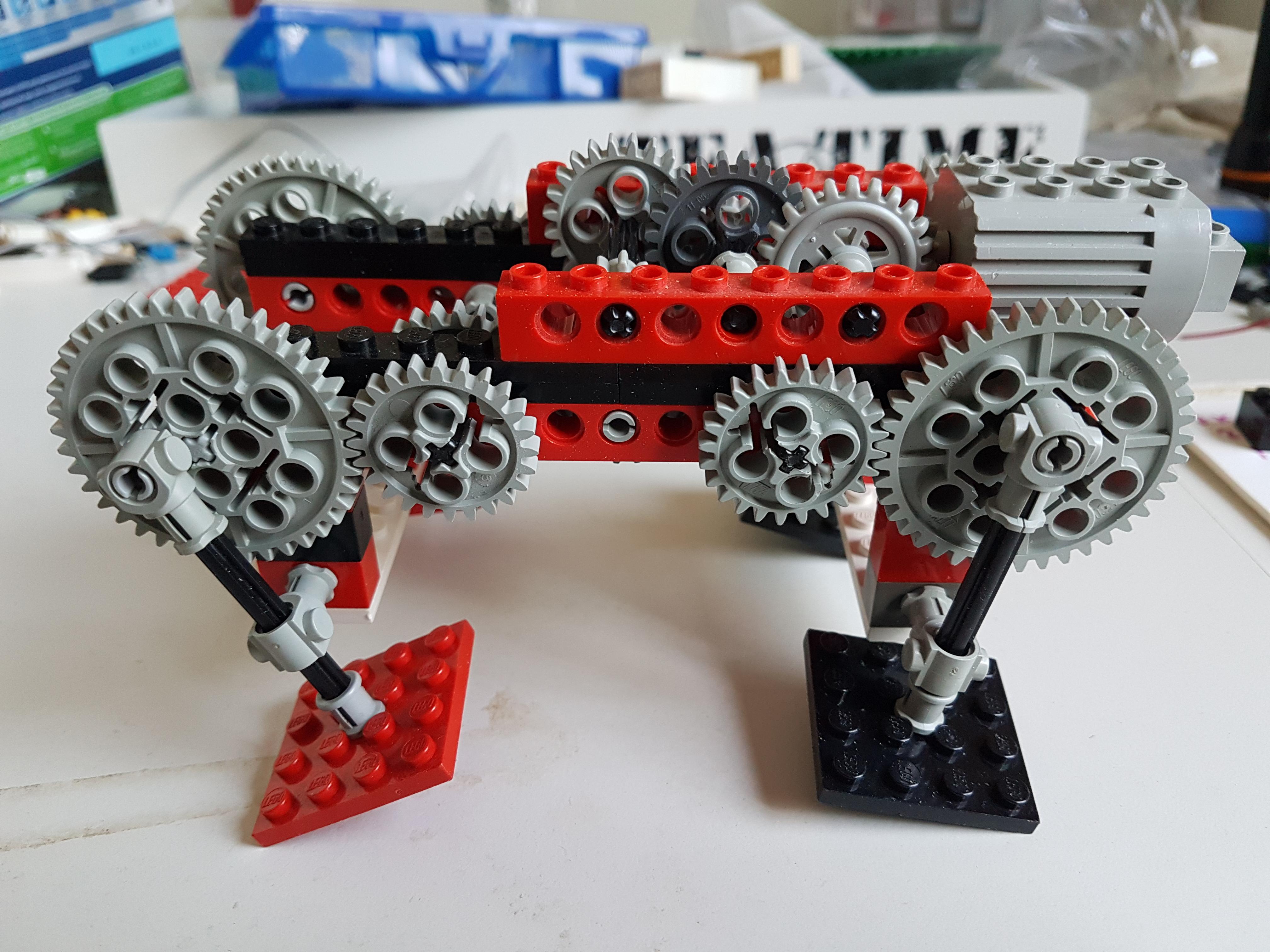 Simple Lego Two-legged Walker : 6 Steps - Instructables