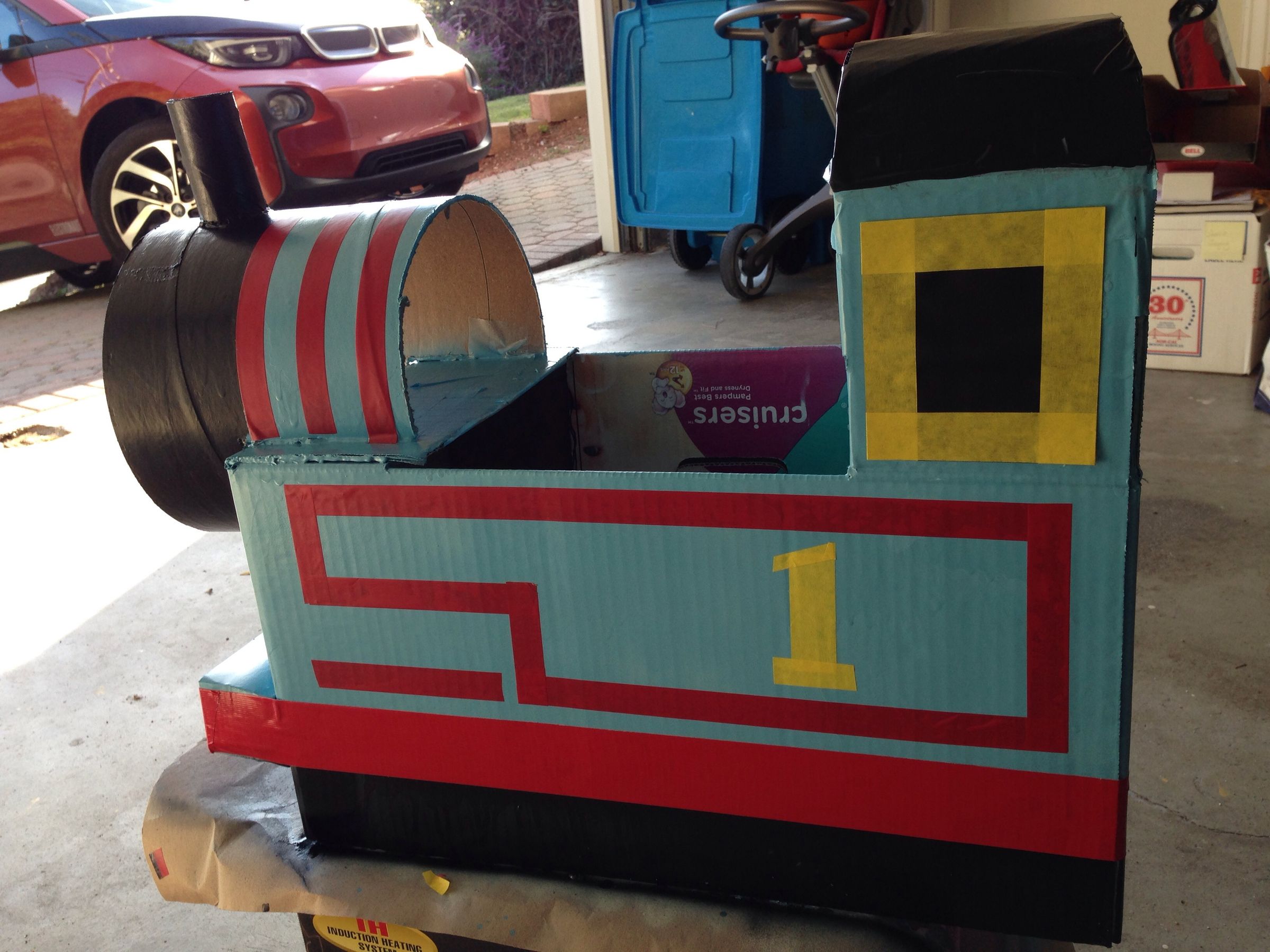Thomas the Tank Engine Costume : 17 Steps (with Pictures) - Instructables
