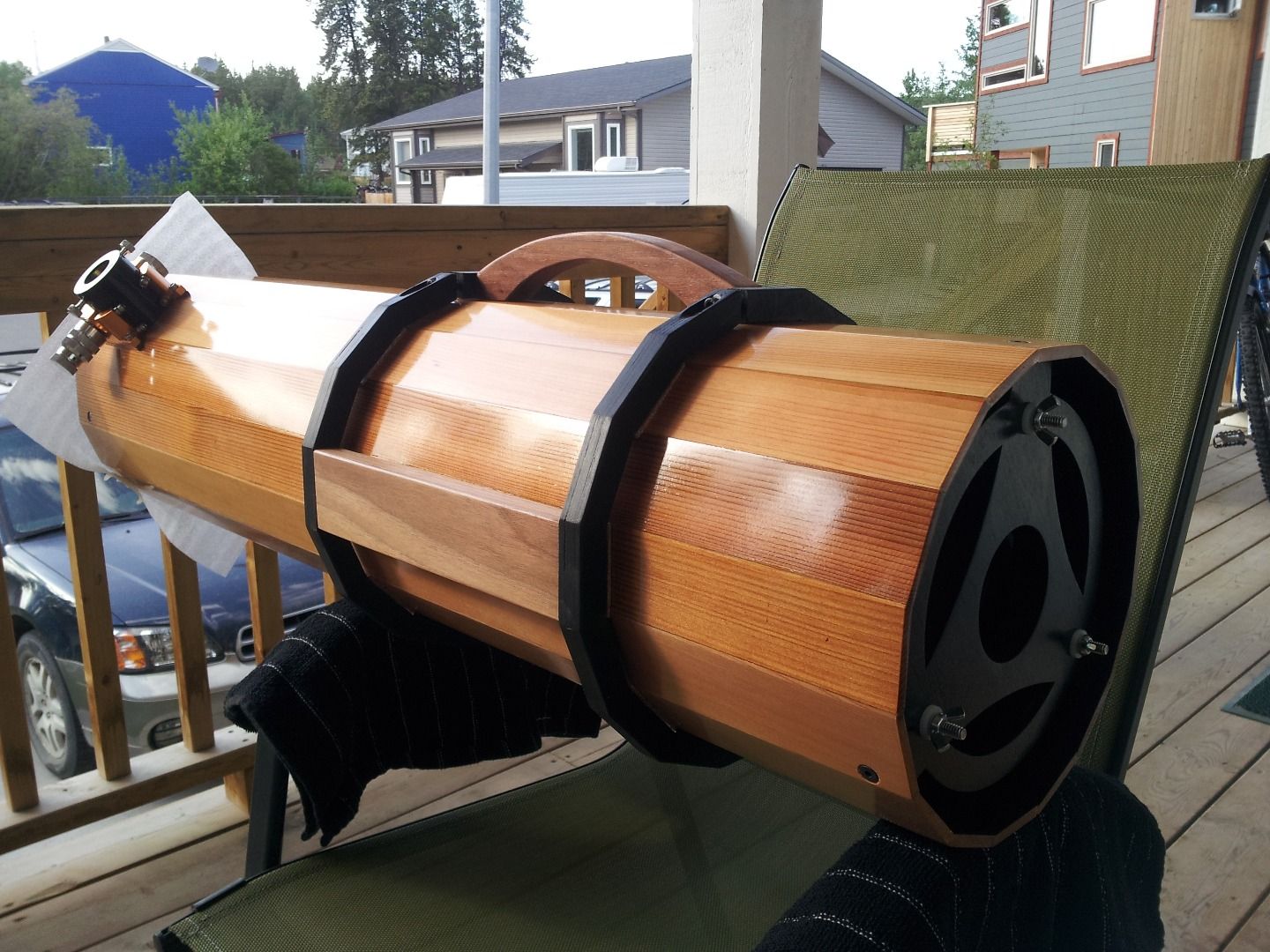 Wooden Telescope Part 2: Tube and Mount : 14 Steps (with Pictures ...