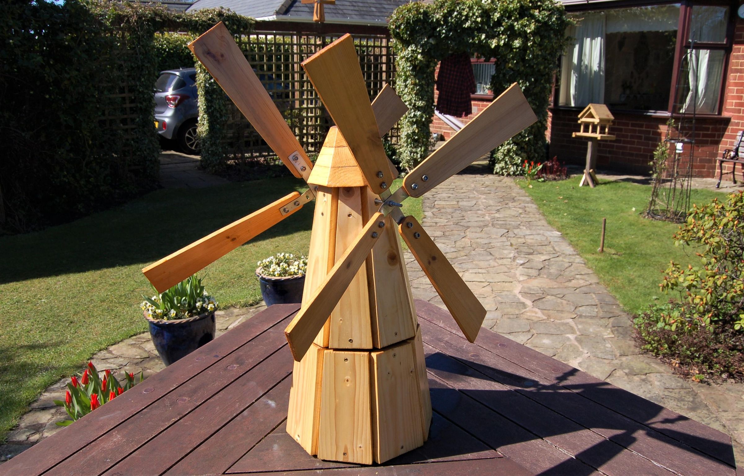 DIY Timber Model Garden Windmill : 18 Steps (with Pictures) - Instructables