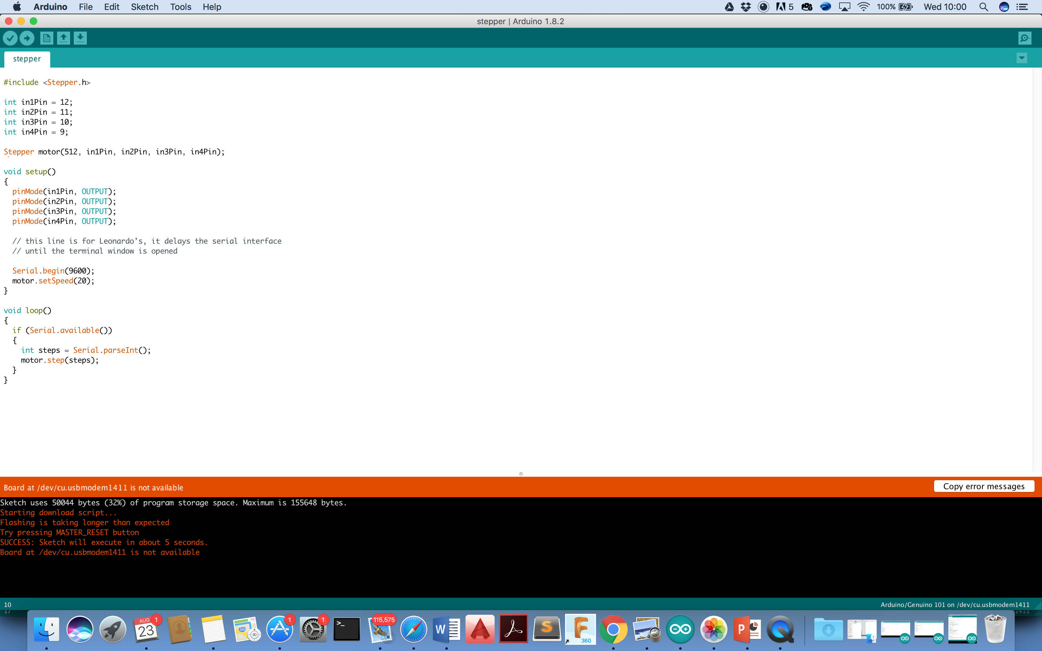 Controlling Stepper Motor With L293D : 5 Steps (with Pictures ...