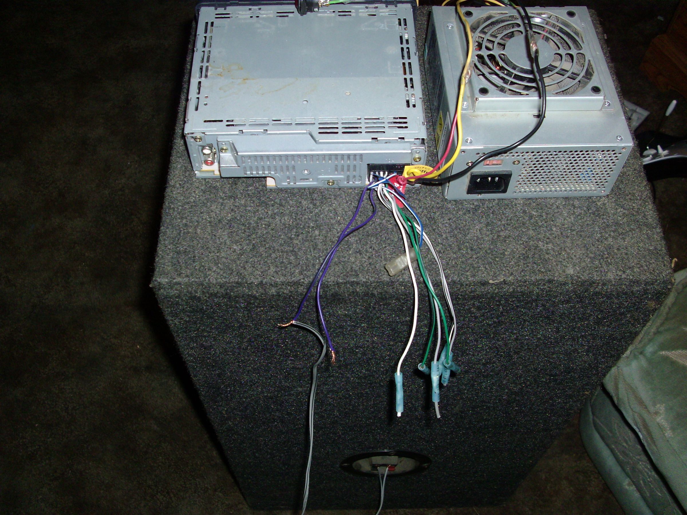 Turn Computer Power Supply Into Car Audio : 4 Steps - Instructables