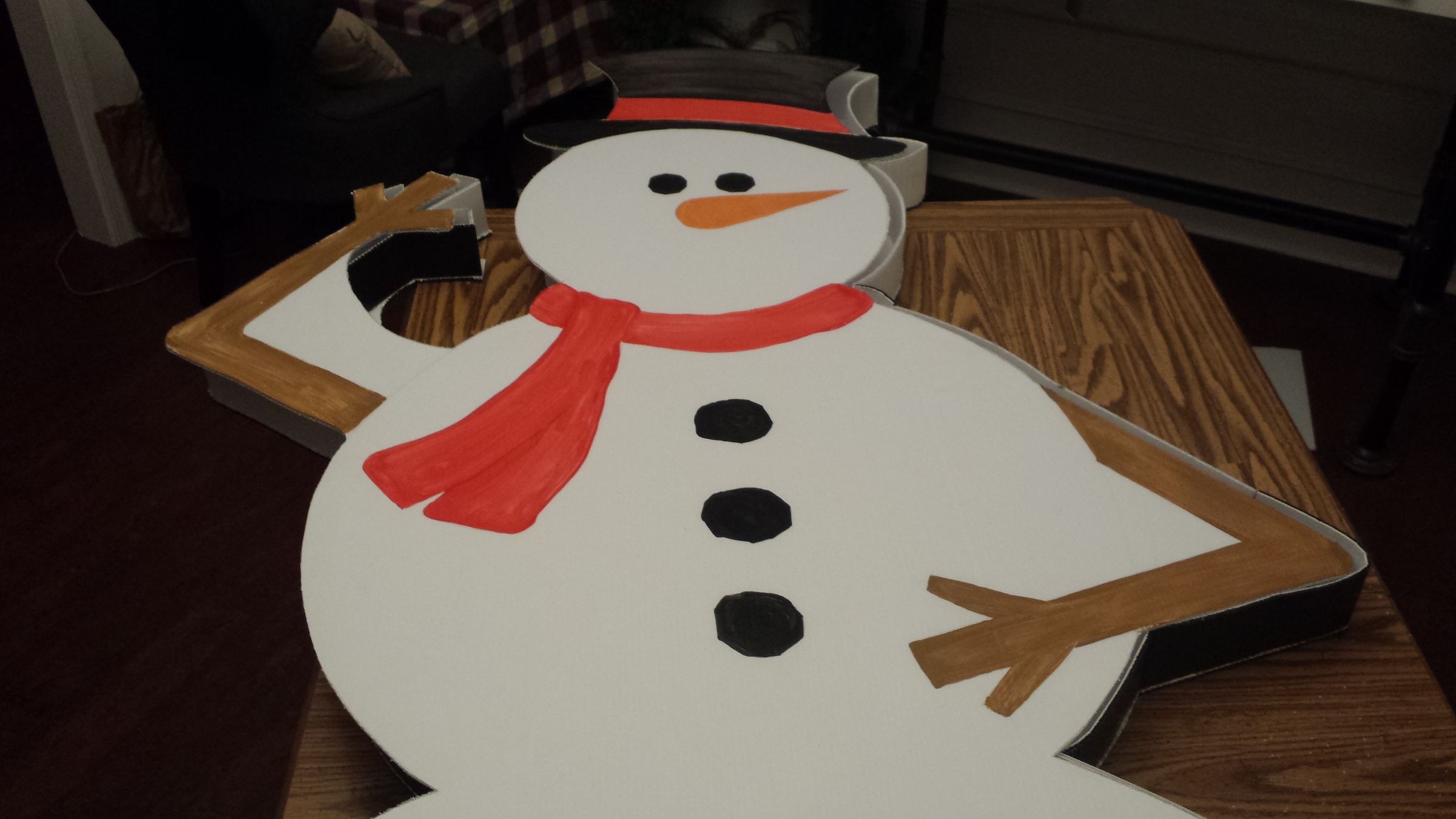 8 Foot LED Snowman : 4 Steps (with Pictures) - Instructables