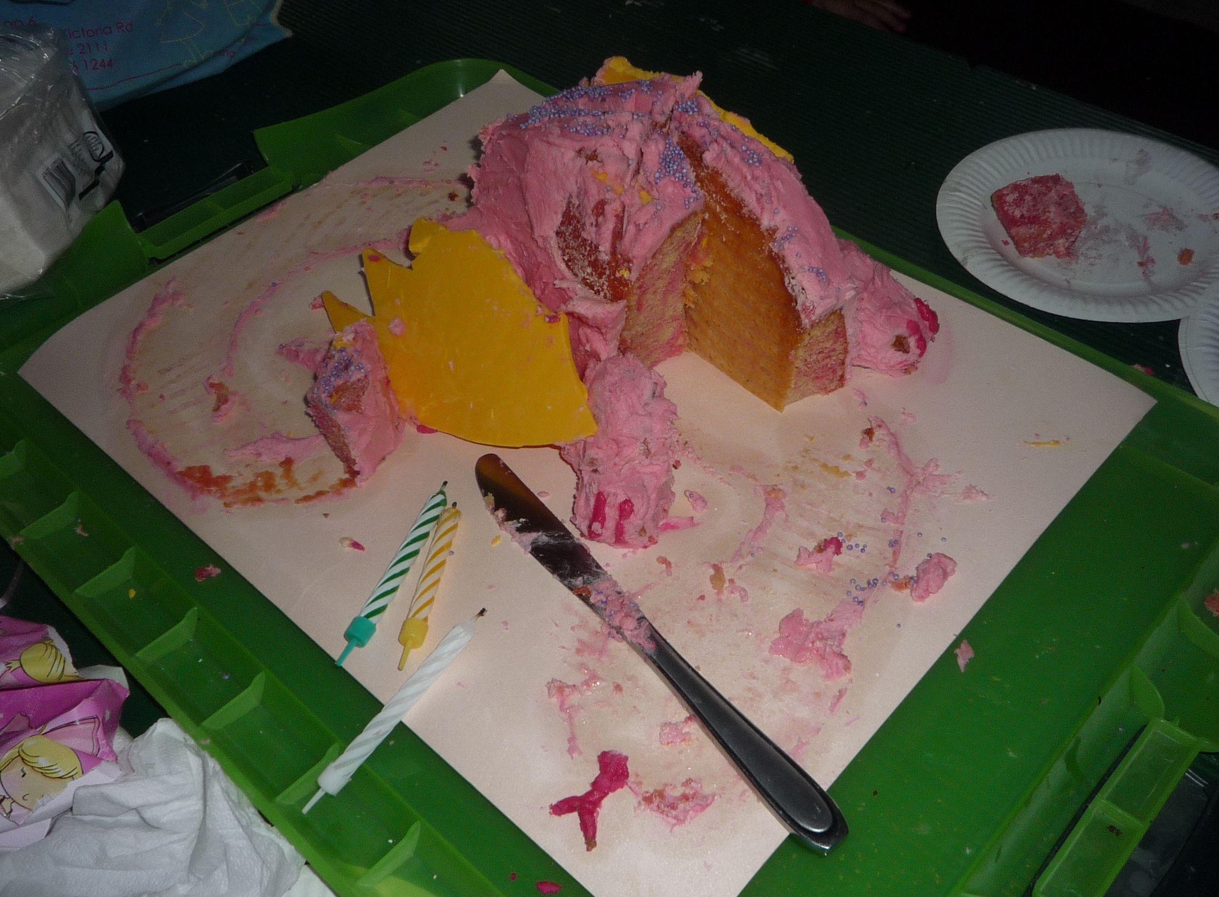 How to Make a Dragon Cake : 22 Steps - Instructables