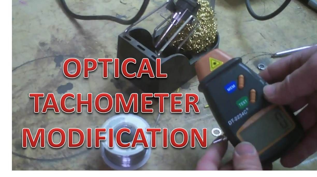 Digital Tachometer Modification - Instructables