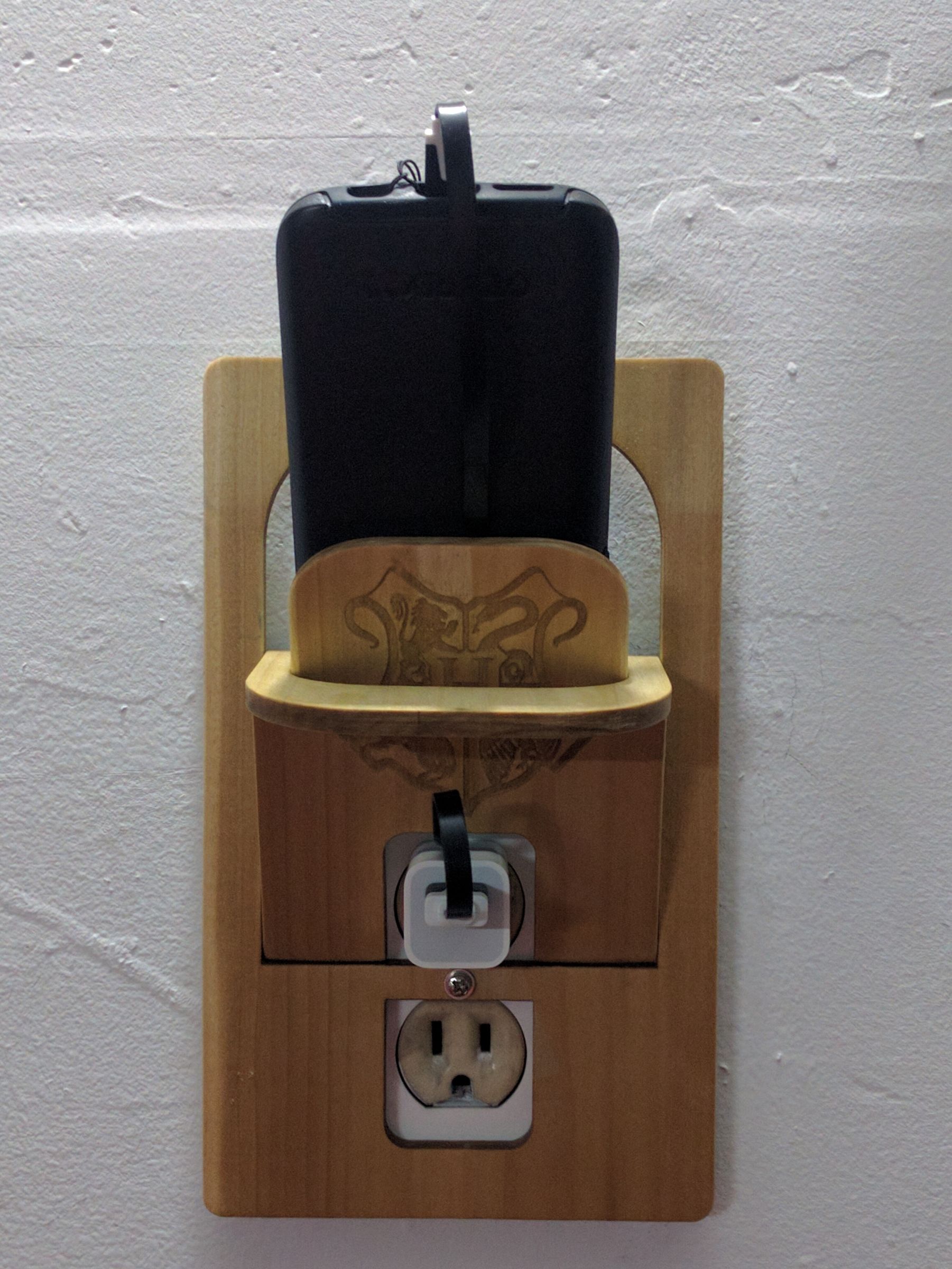 Secret Phone Cradle (I Made It at TechShop) : 5 Steps (with Pictures ...