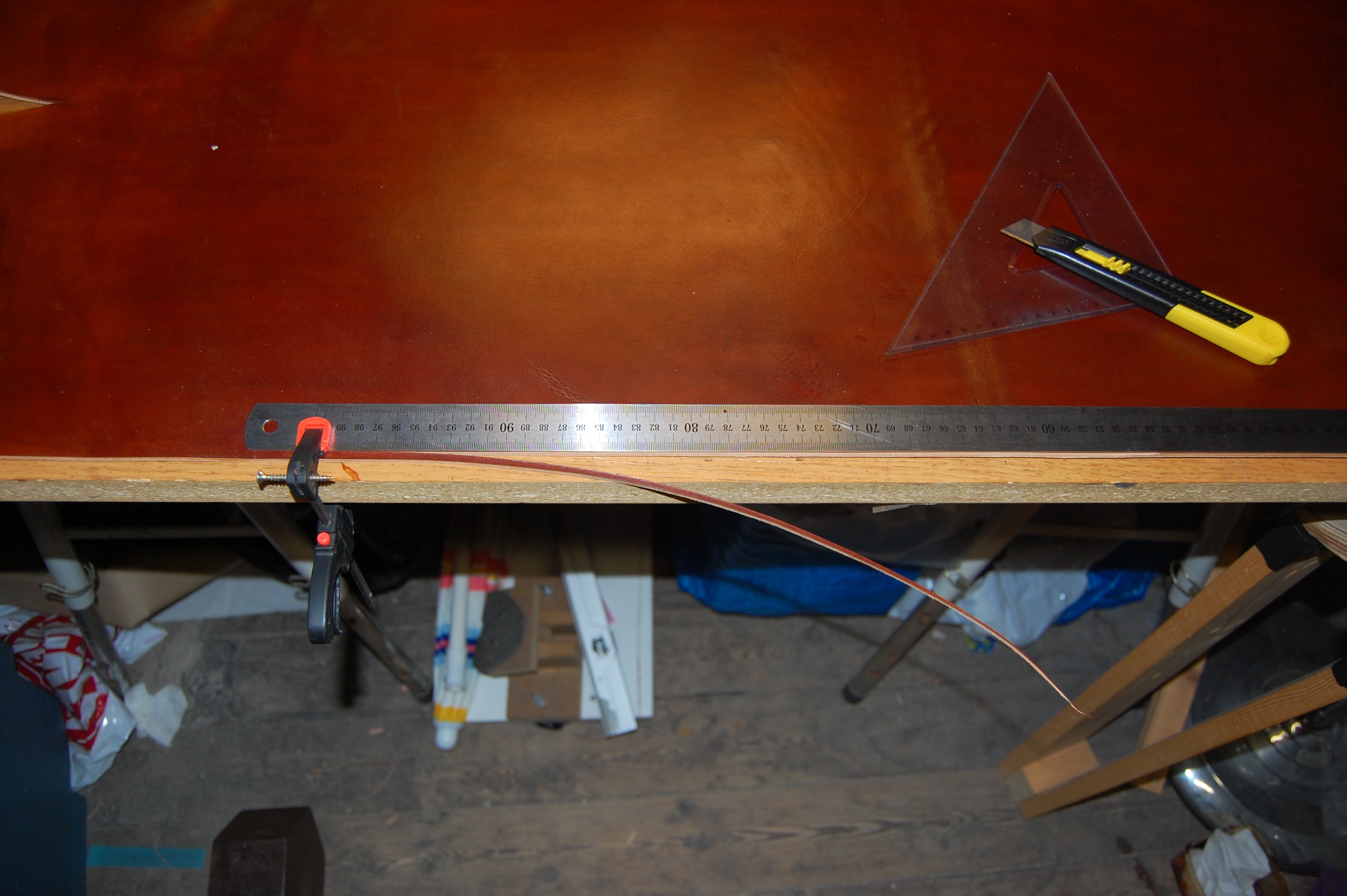 Classic Leather Briefcase With Accordion Gusset : 22 Steps (with ...