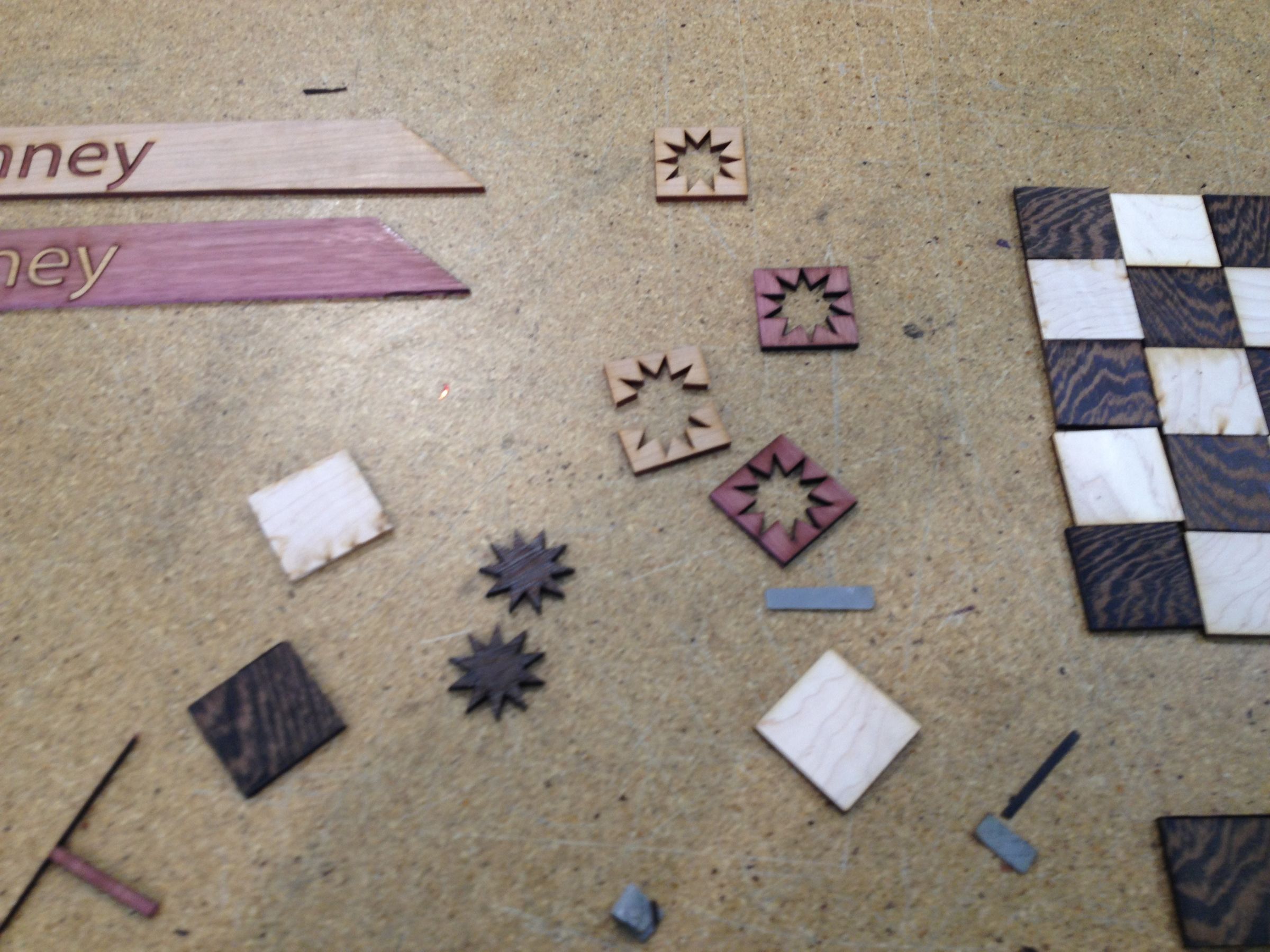 Laser-cut Personalized Chess Board - Instructables