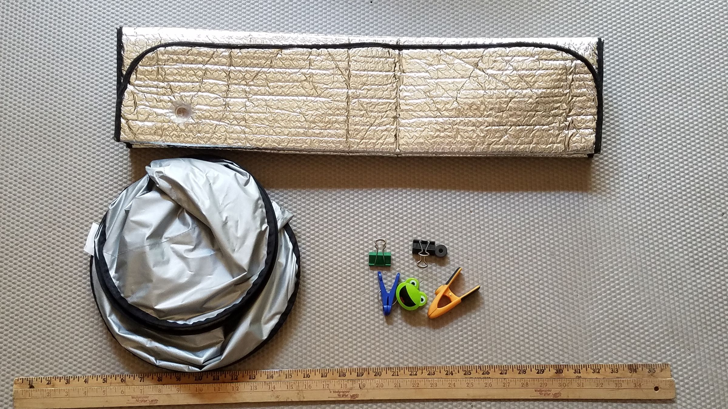 Adapting a Car Sun Shade for a Home Window : 5 Steps (with Pictures ...