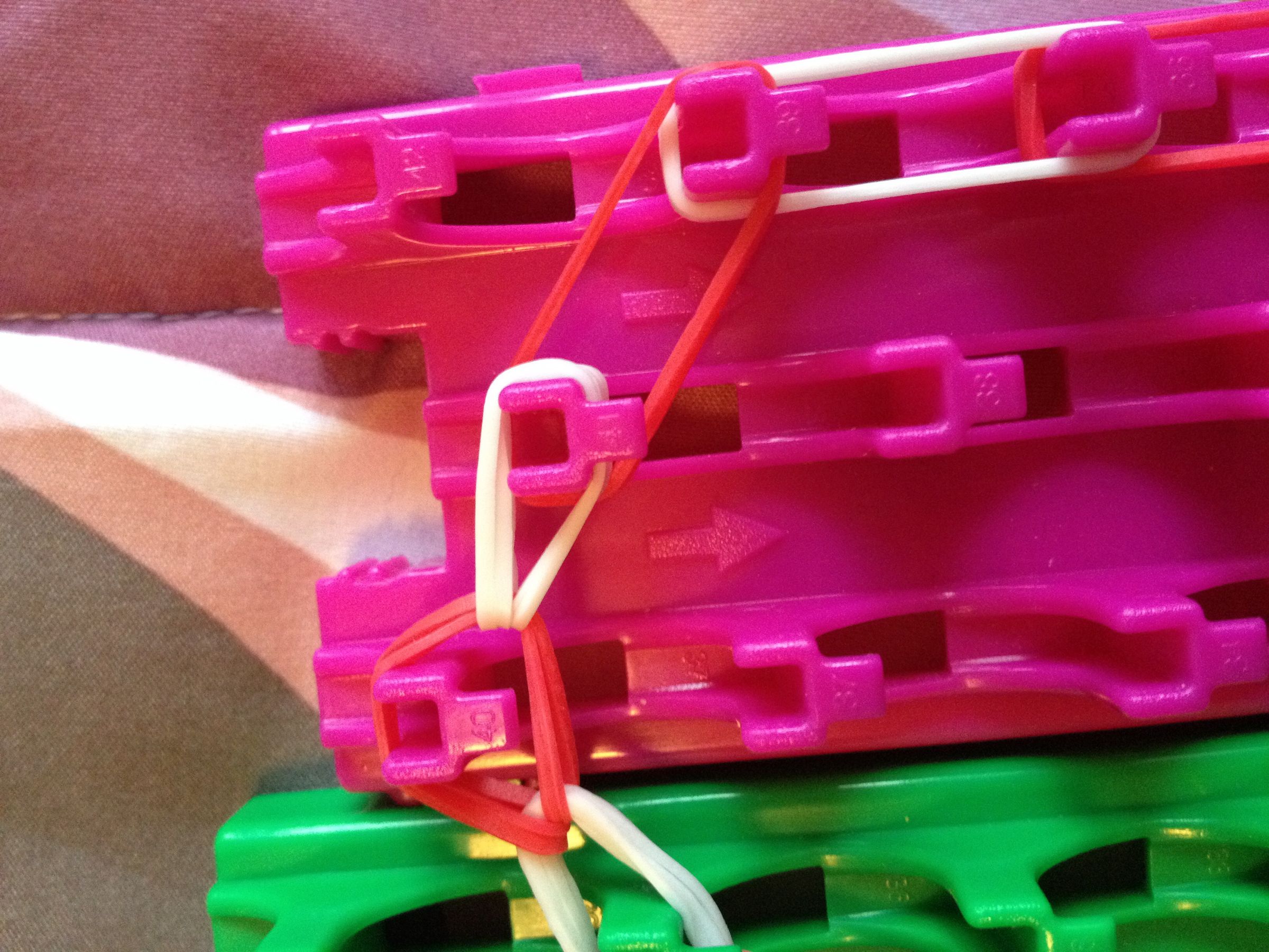 How to Make a Crazy Loom Candy Cane Charm : 11 Steps - Instructables