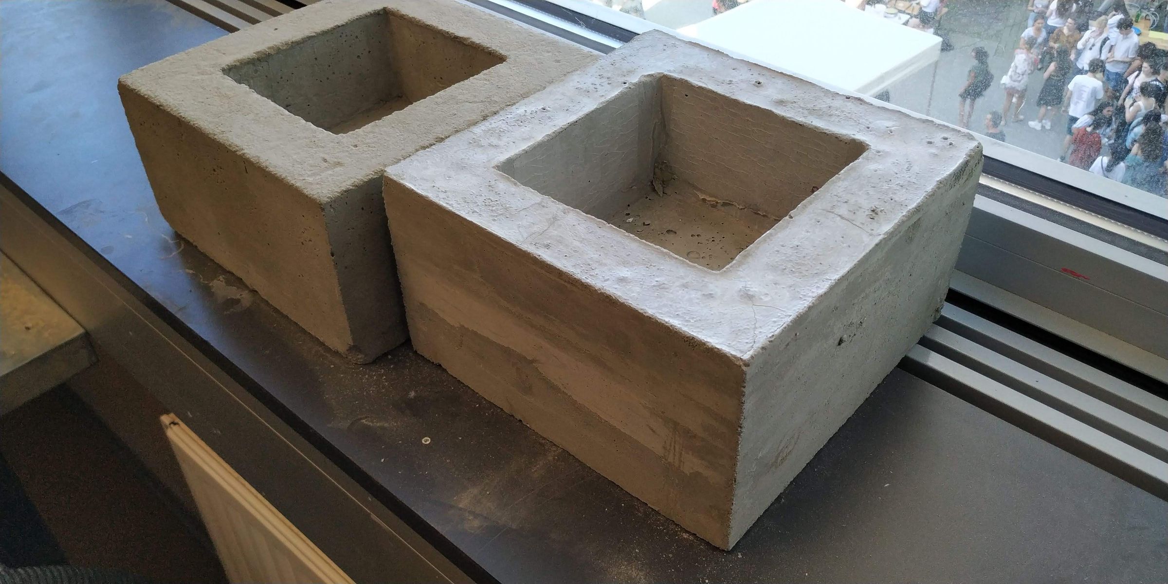 Concrete Outdoor Fire With Steel Base : 6 Steps (with Pictures ...