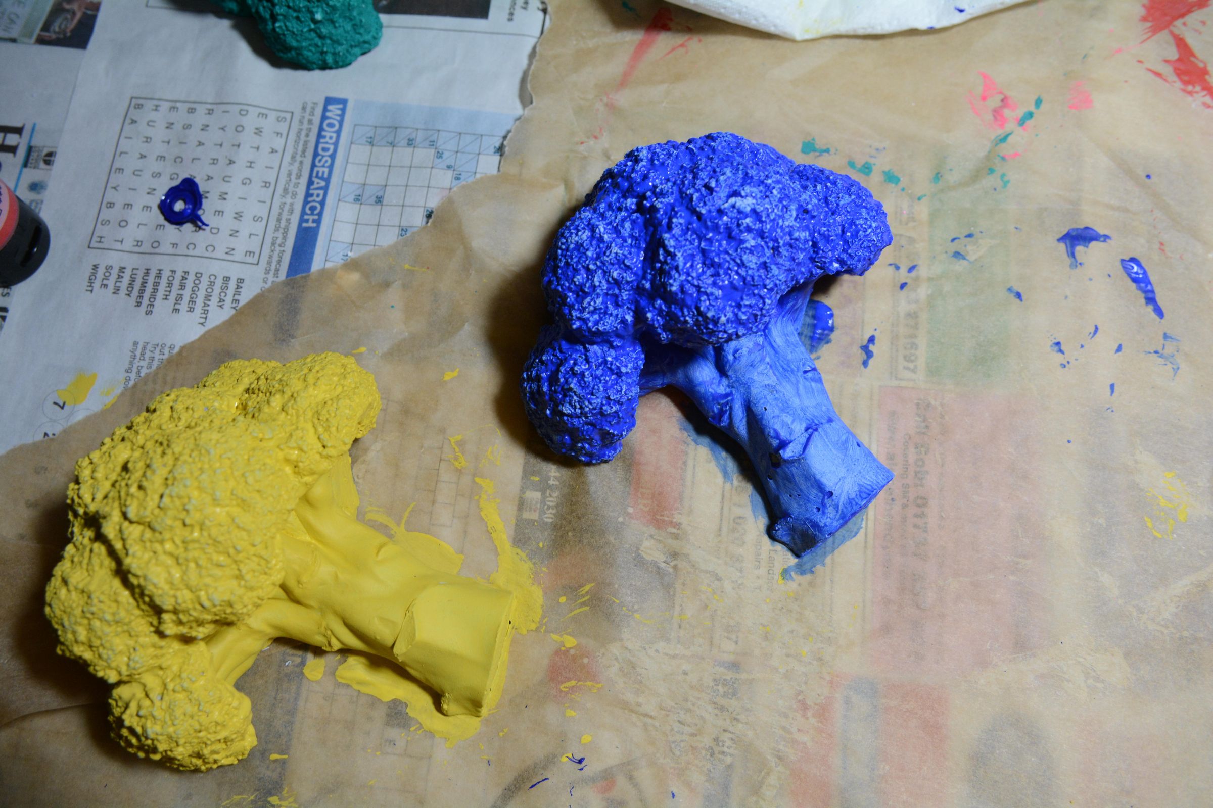 Fruit and Vegetable Art - Silicone Moulds and Plaster Casts : 15 Steps ...