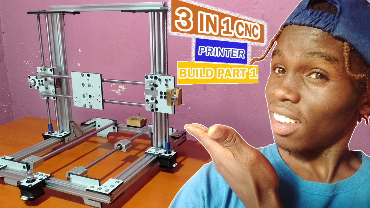Diy 3 in 1 3d Printer | Machine CNC Machine, 3d Printing Machine, Laser ...