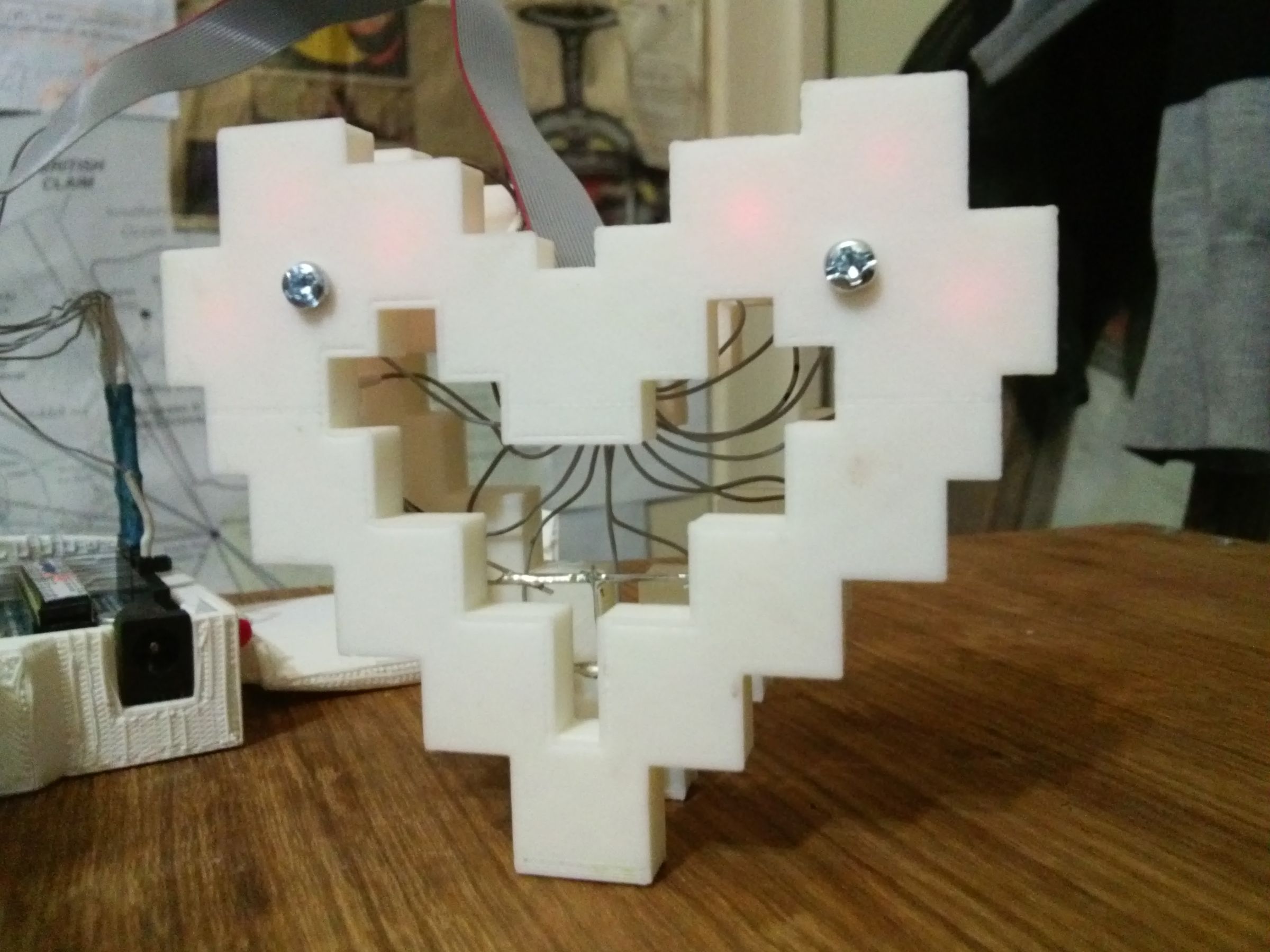 8-Bit Arduino Valentine's Heart : 5 Steps - Instructables