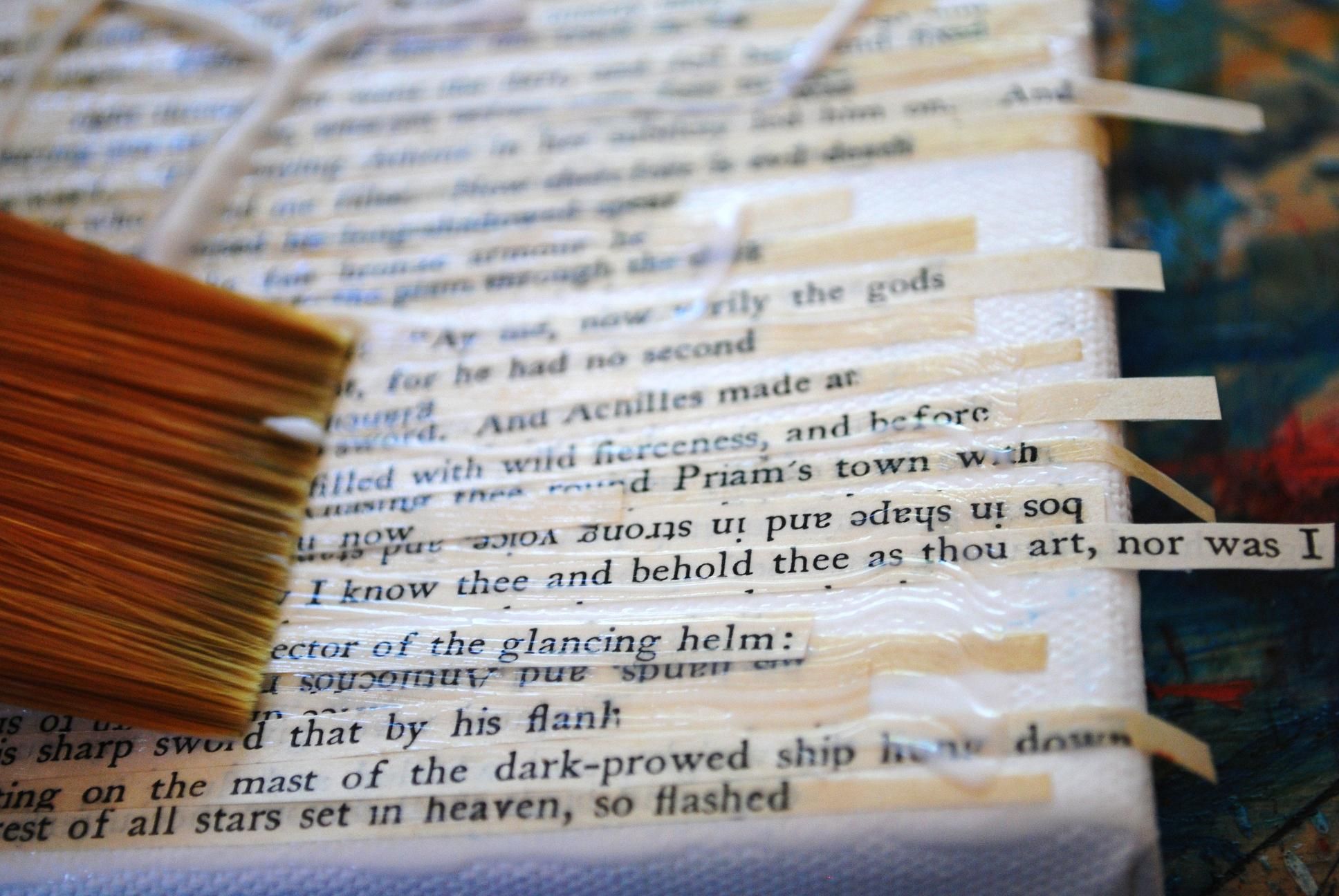 How to Make Upcycled Art With Old Books : 10 Steps (with Pictures ...