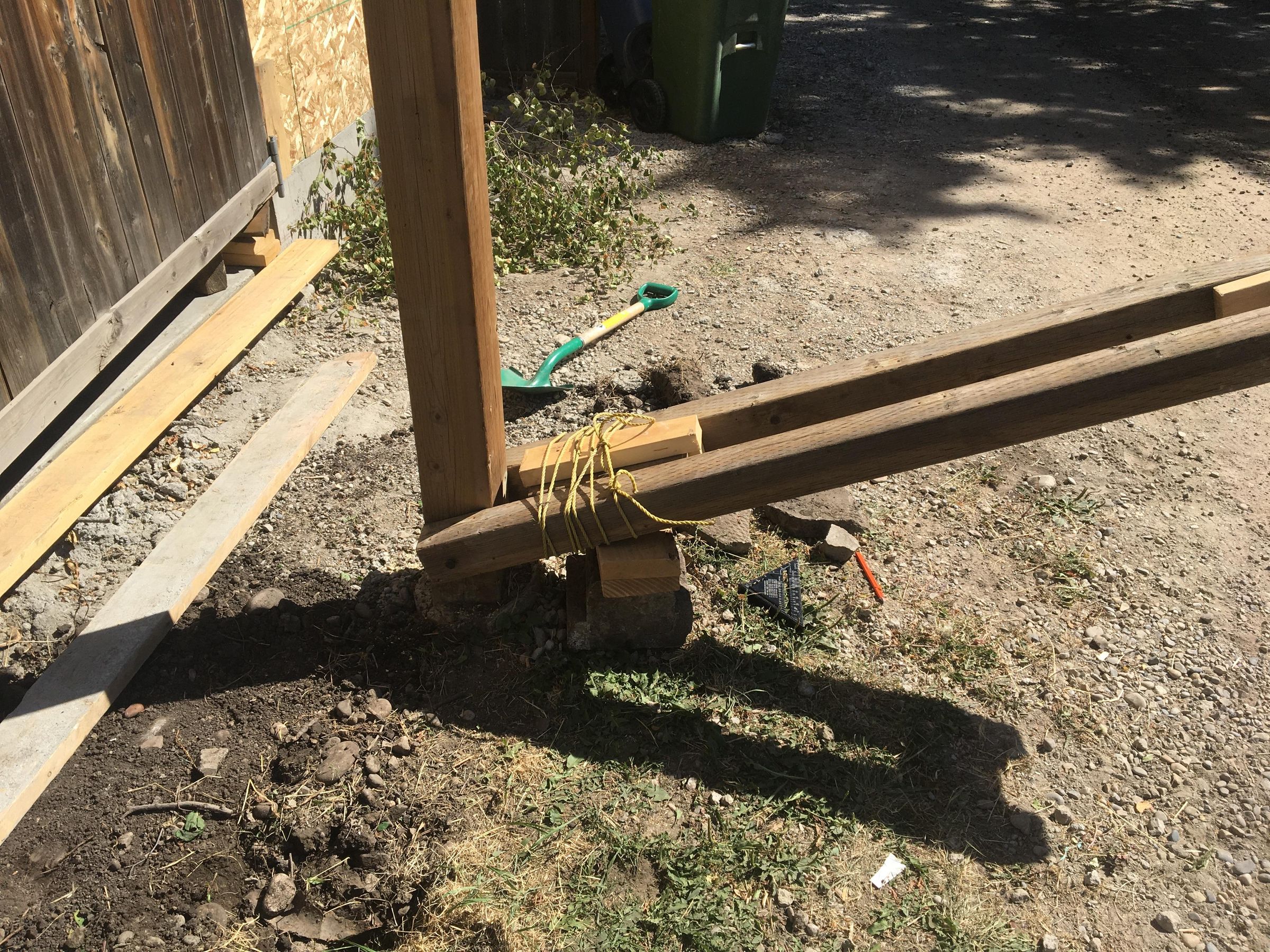 Pull Wooden Fence Posts Set in Concrete WITH NO DIGGING! : 7 Steps ...